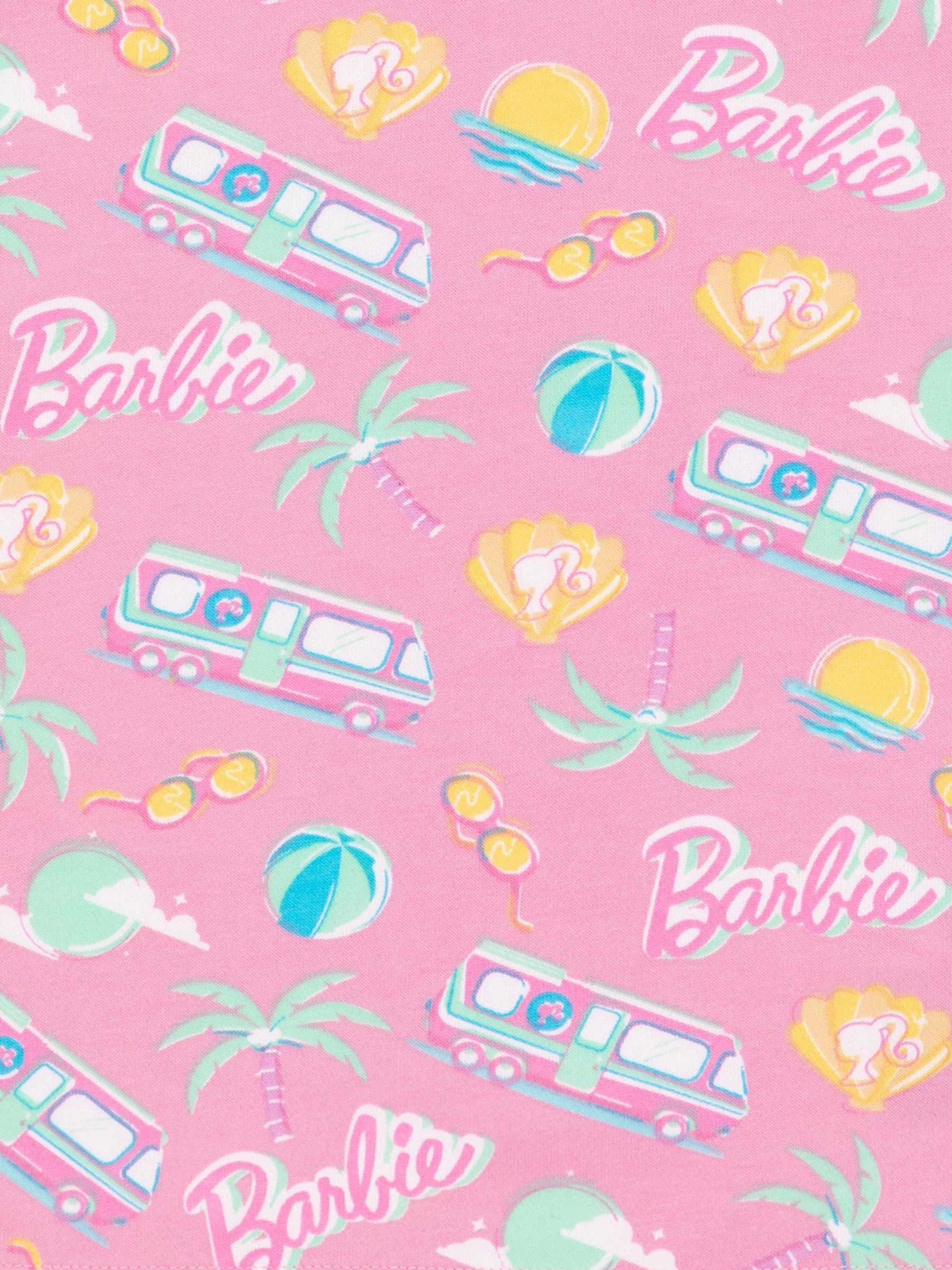 Buy Vanilla Underground Pink Barbie Girls Top & Short 2 Piece Set from ...