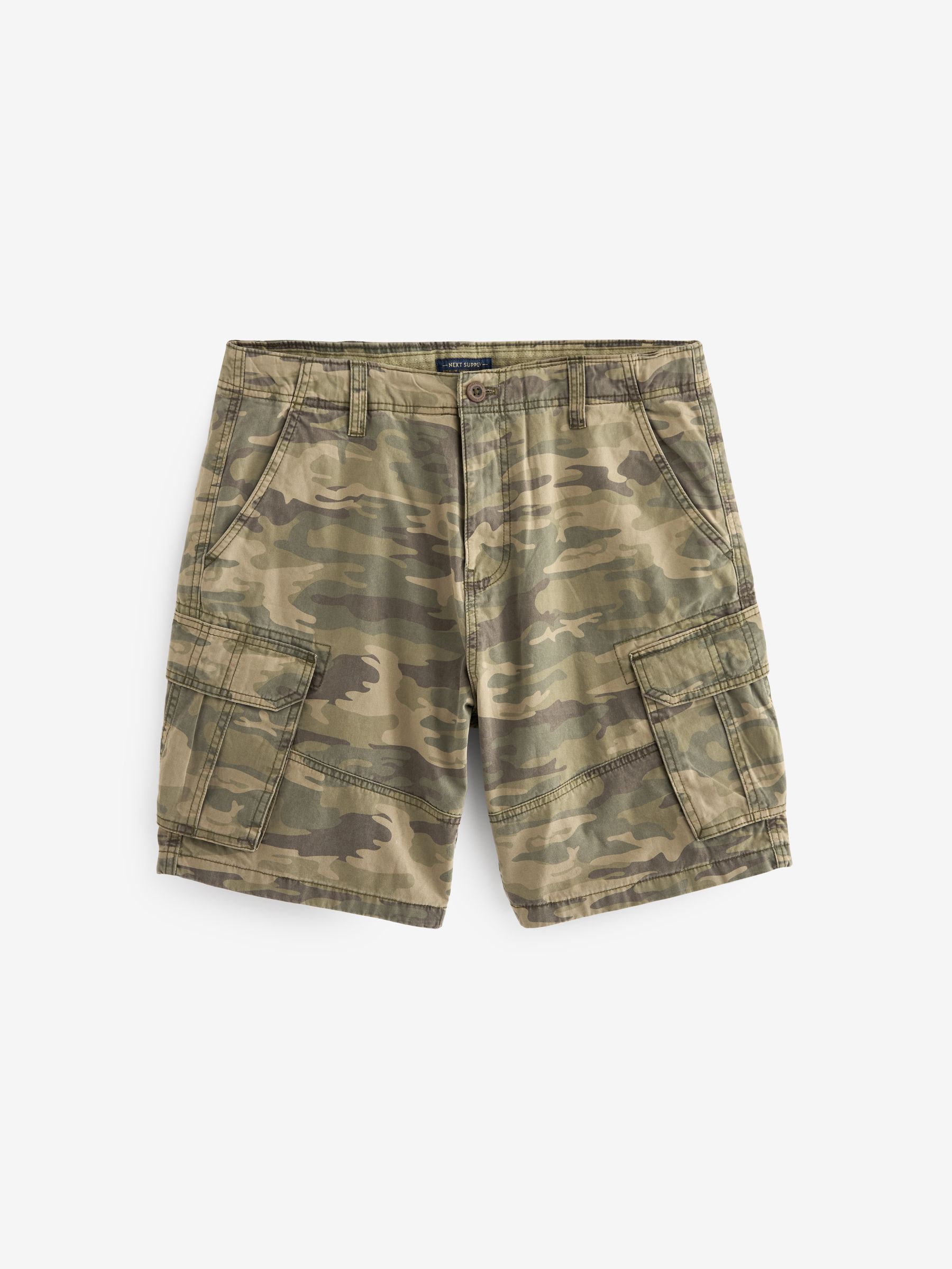 Buy Camouflage 100% Cotton Cargo Shorts from the Next UK online shop