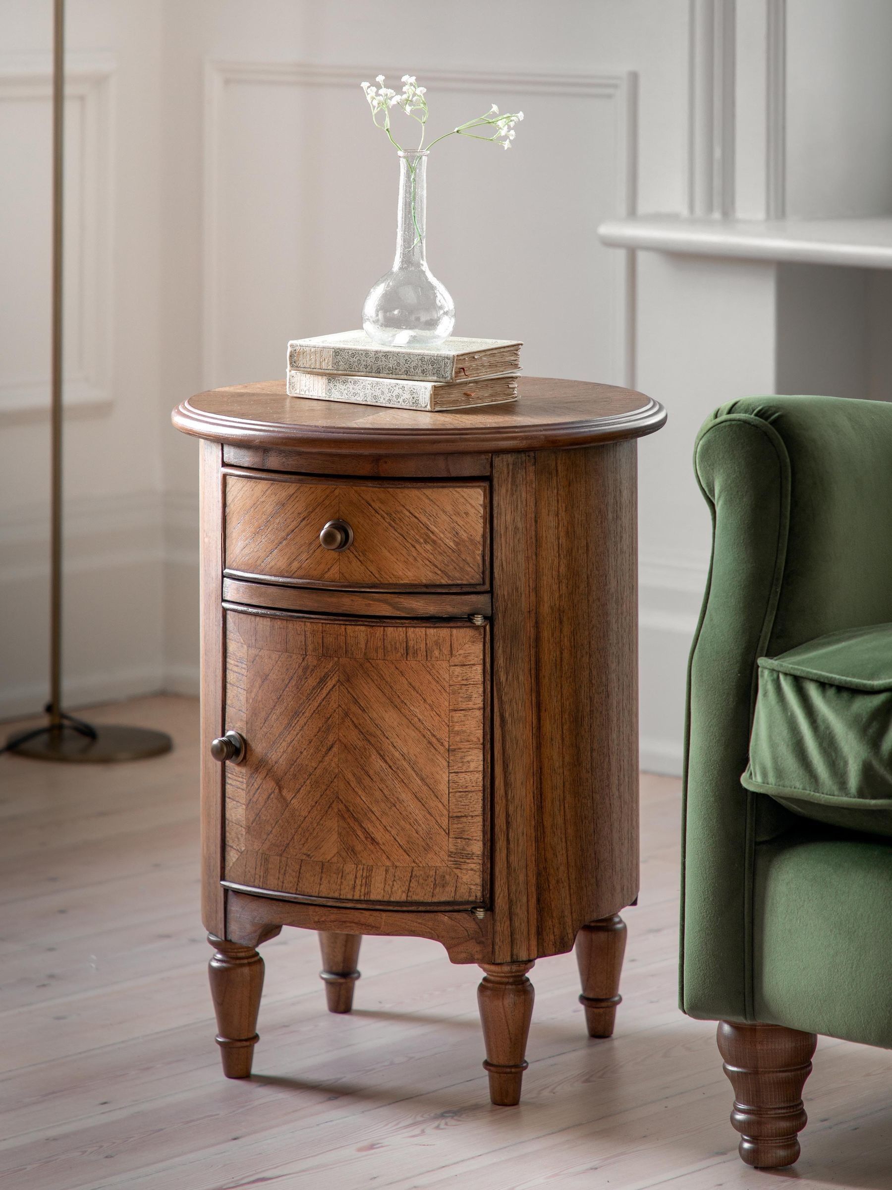Buy Gallery Home Natural Kami Drum Side Table from the Next UK online shop