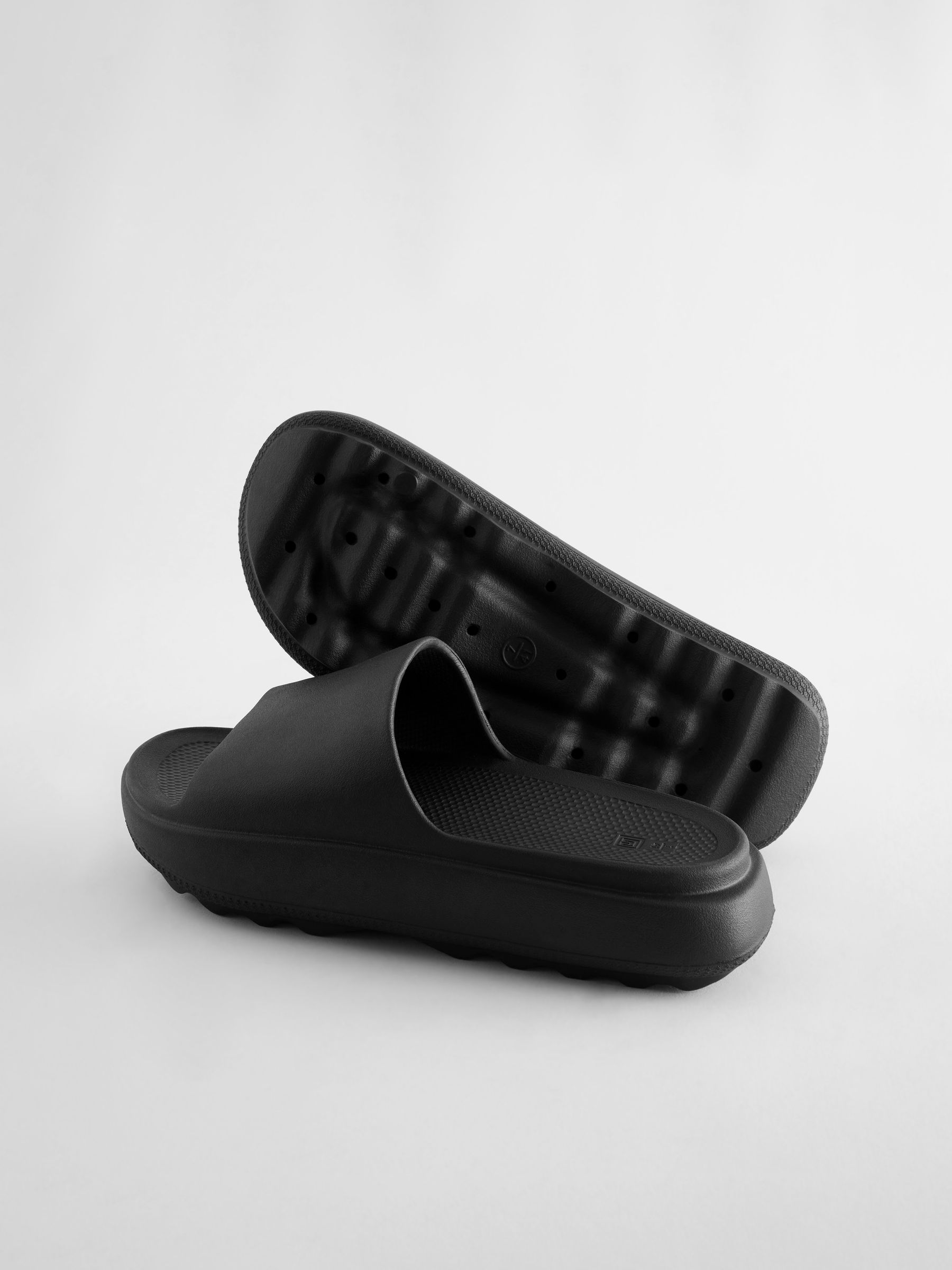 Buy Black Chunky Sliders from the Next UK online shop
