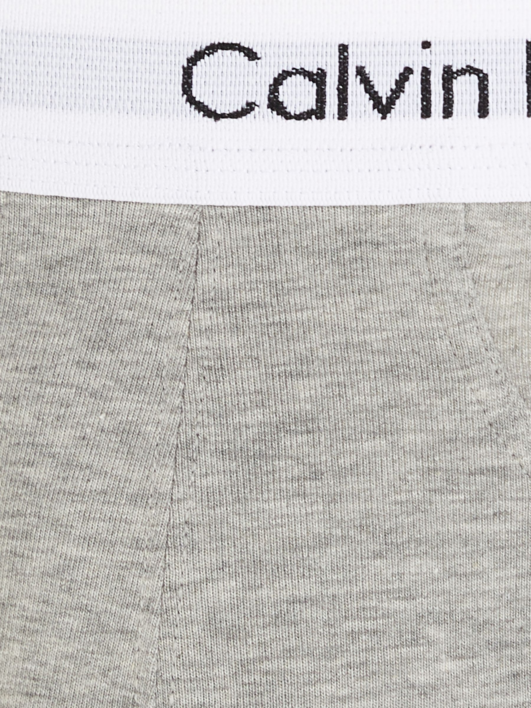 Buy Calvin Klein Black/White/Grey Cotton Stretch Hip Boxer Briefs 3 ...