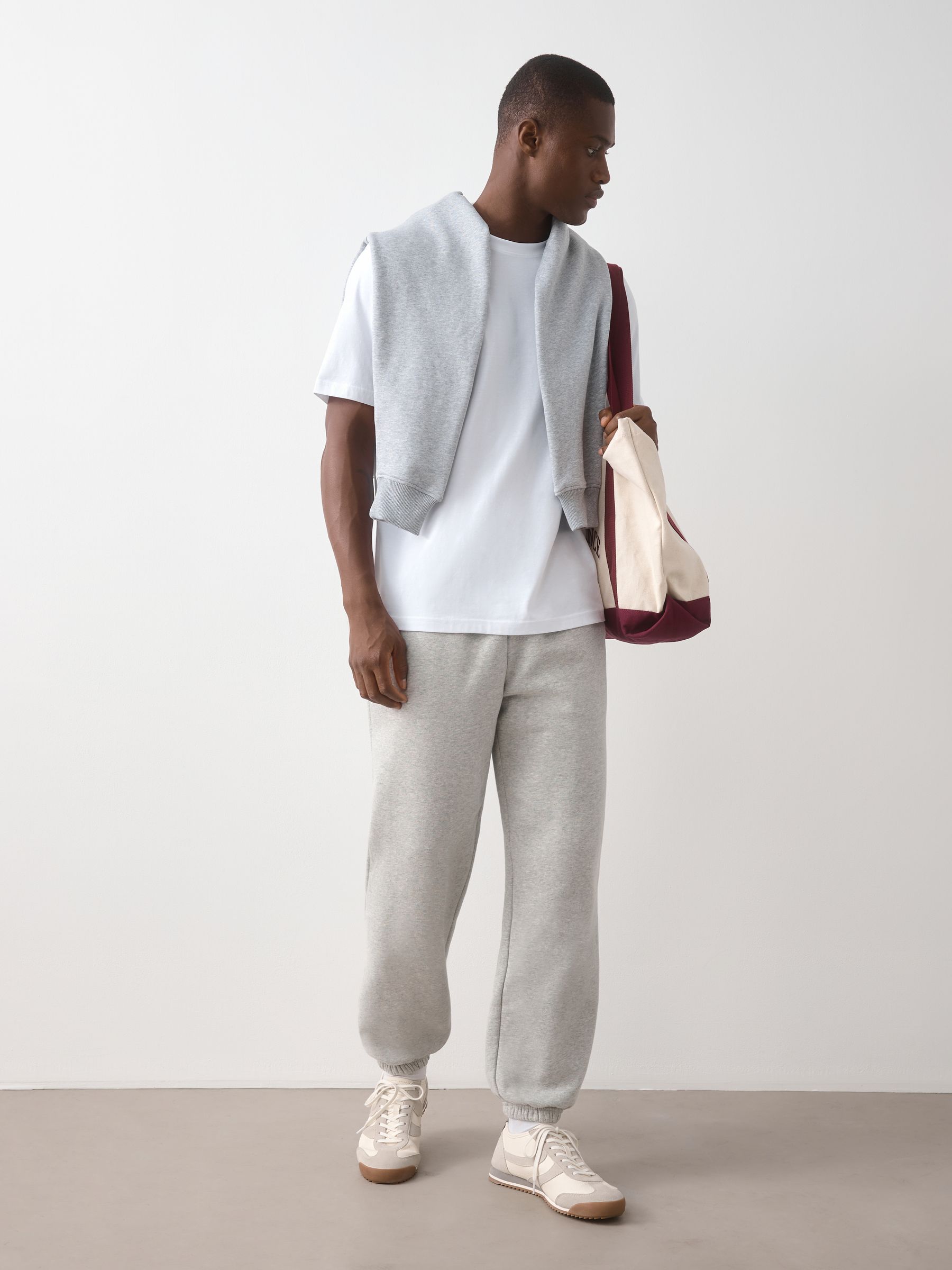 Buy White Regular Fit Essential Crew Neck Cotton T-Shirt from Next ...