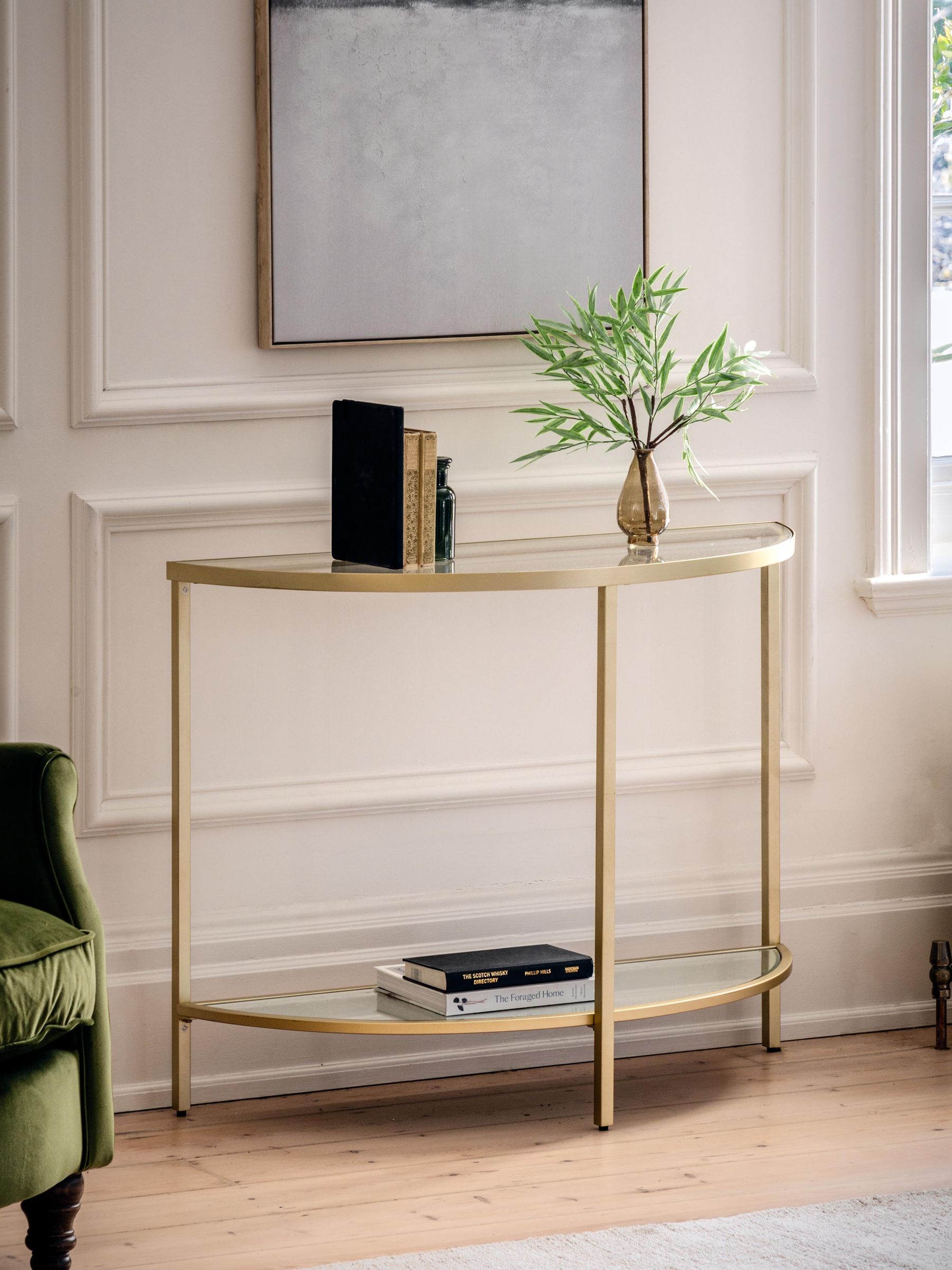 Buy Gallery Home Pewter Minster Console Table from the Next UK online shop