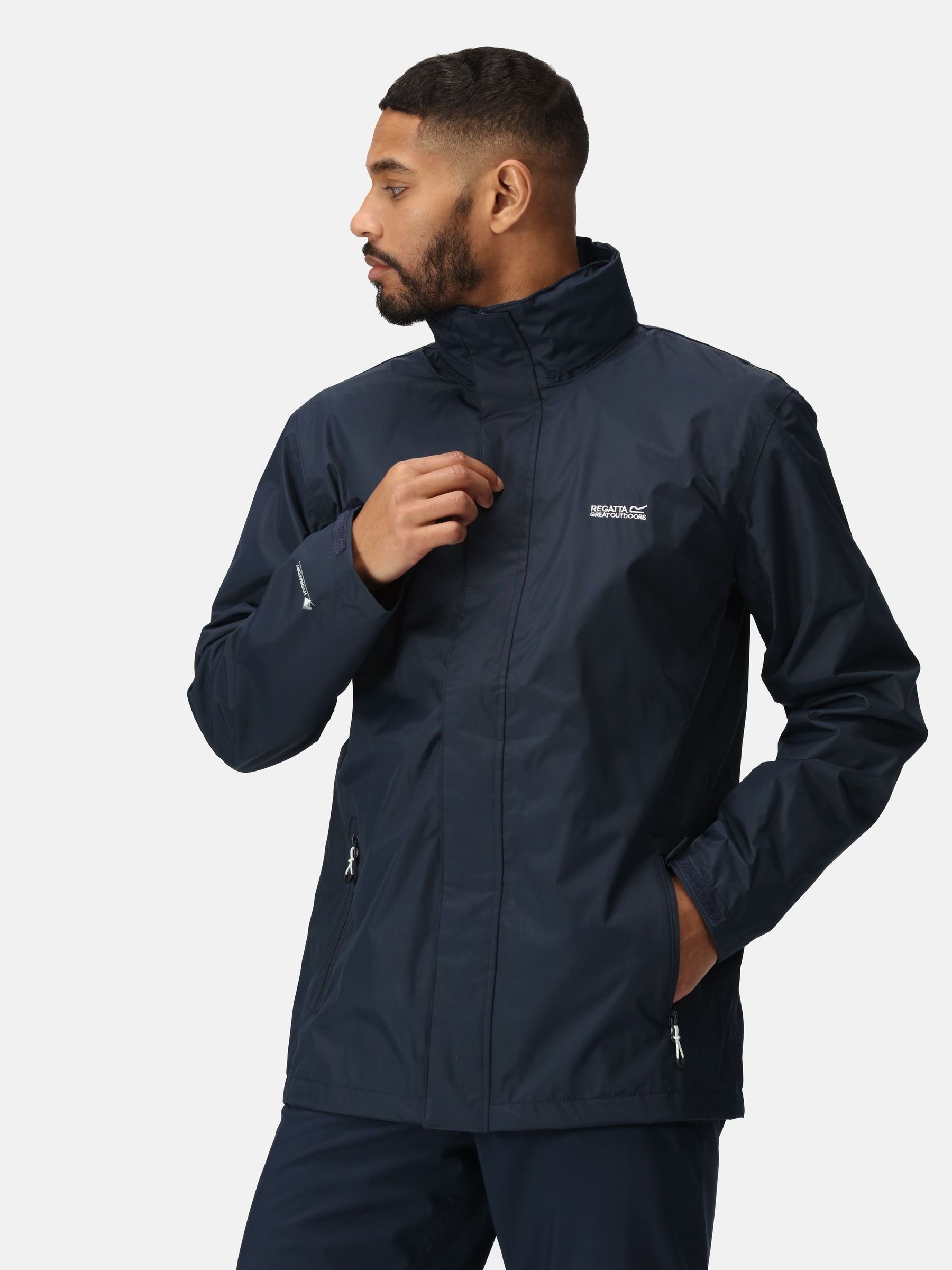 Buy Regatta Navy Mens Matt Waterproof Jacket from the Next UK online shop