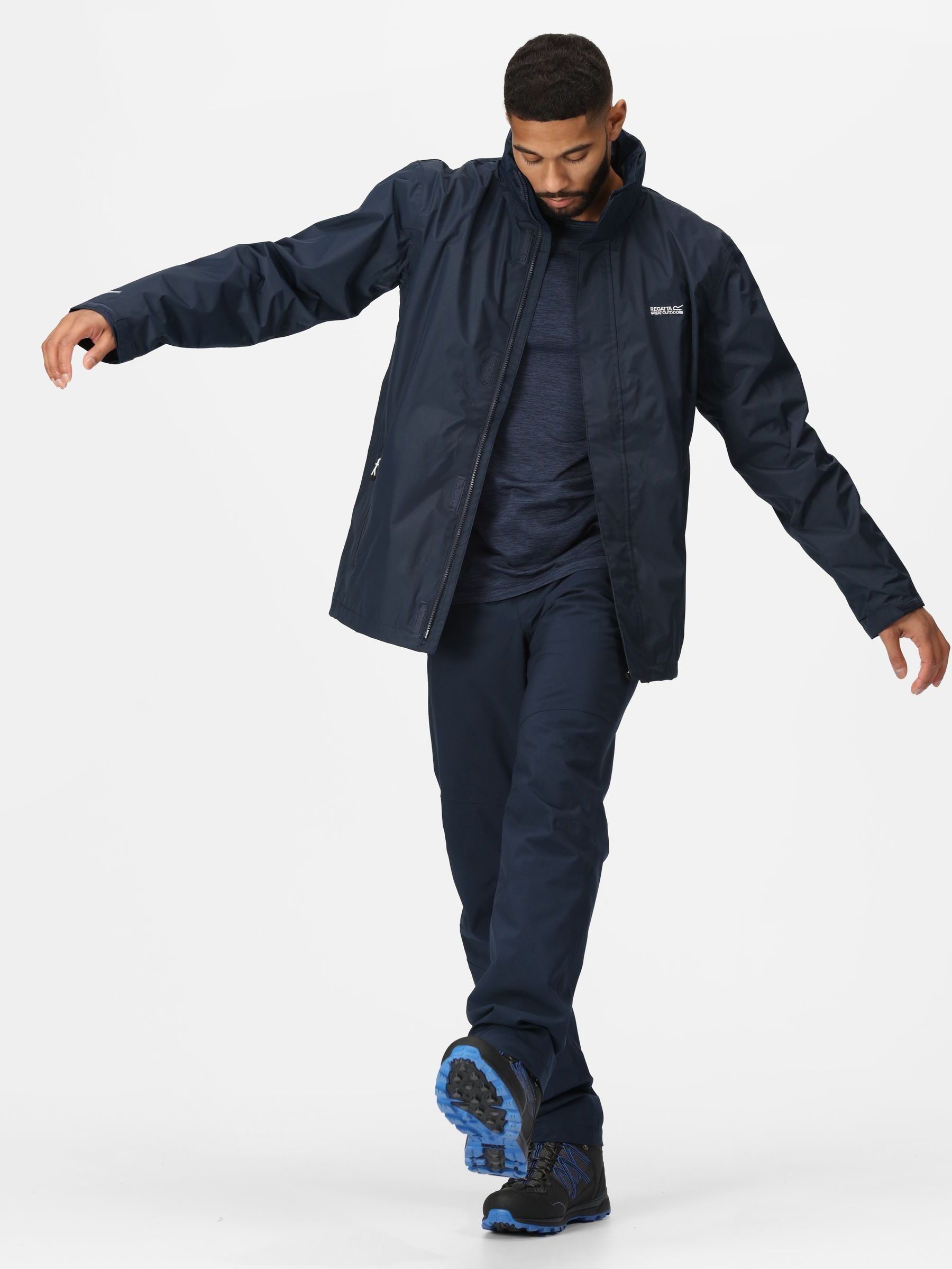 Buy Regatta Navy Mens Matt Waterproof Jacket from the Next UK online shop
