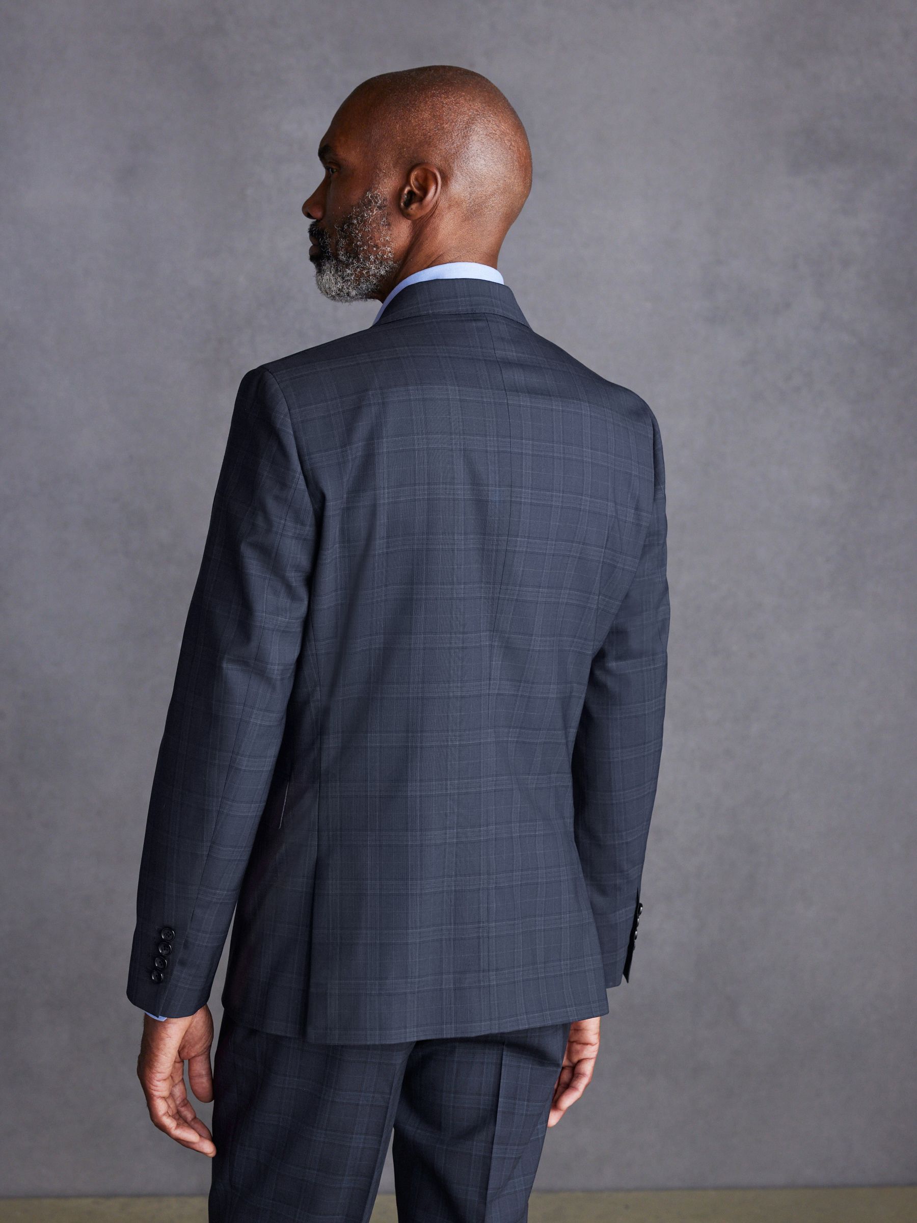 Buy Blue Signature TG Di Fabio Italian Wool Suit Jacket from the Next ...