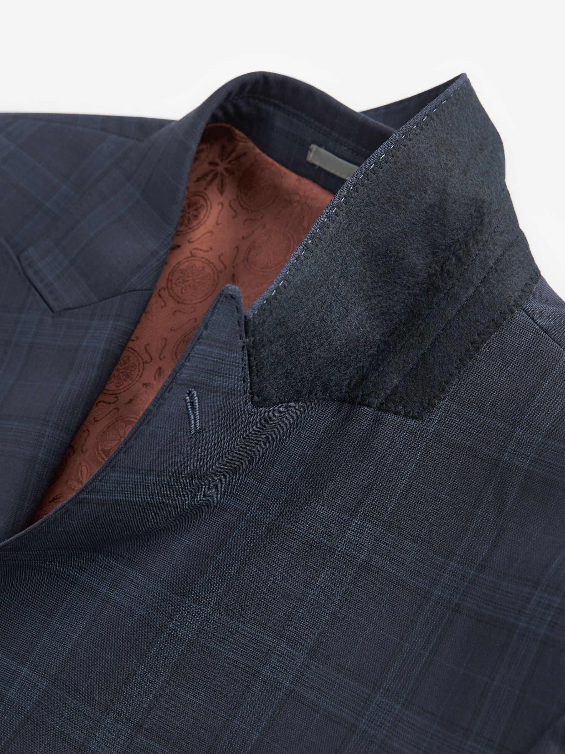 Buy Blue Signature TG Di Fabio Italian Wool Suit Jacket from the Next ...