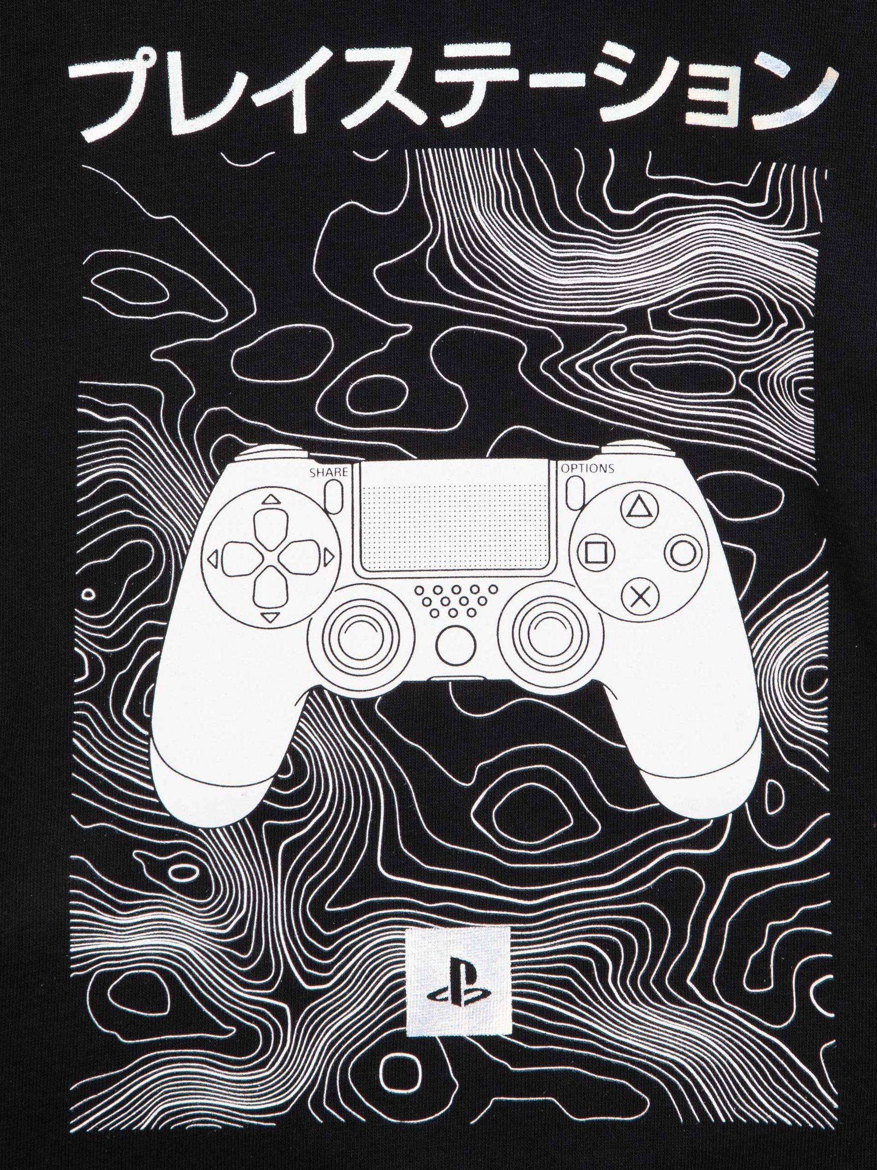 Buy Vanilla Underground Black Playstation Boys Licensed Hoodie from the ...