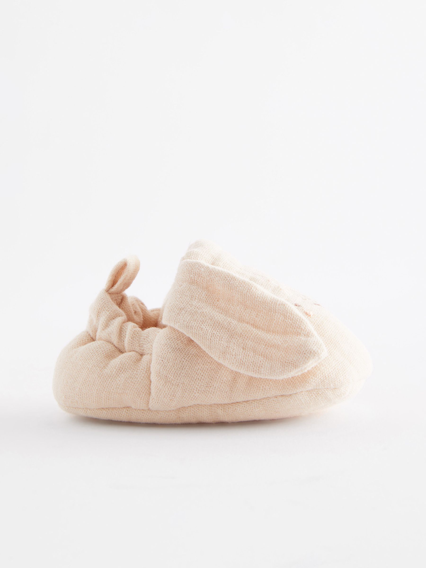 Buy Neutral Bunny Character Slip-On Baby Shoes (0-24mths) from the Next ...