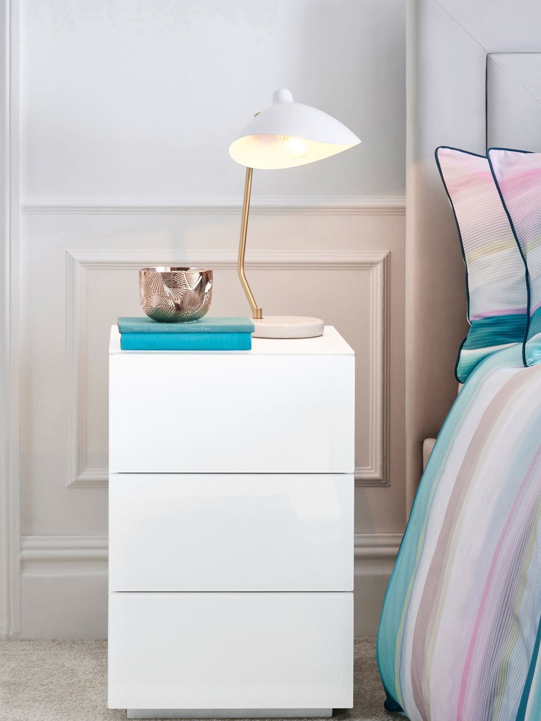Next sloane bedside table store