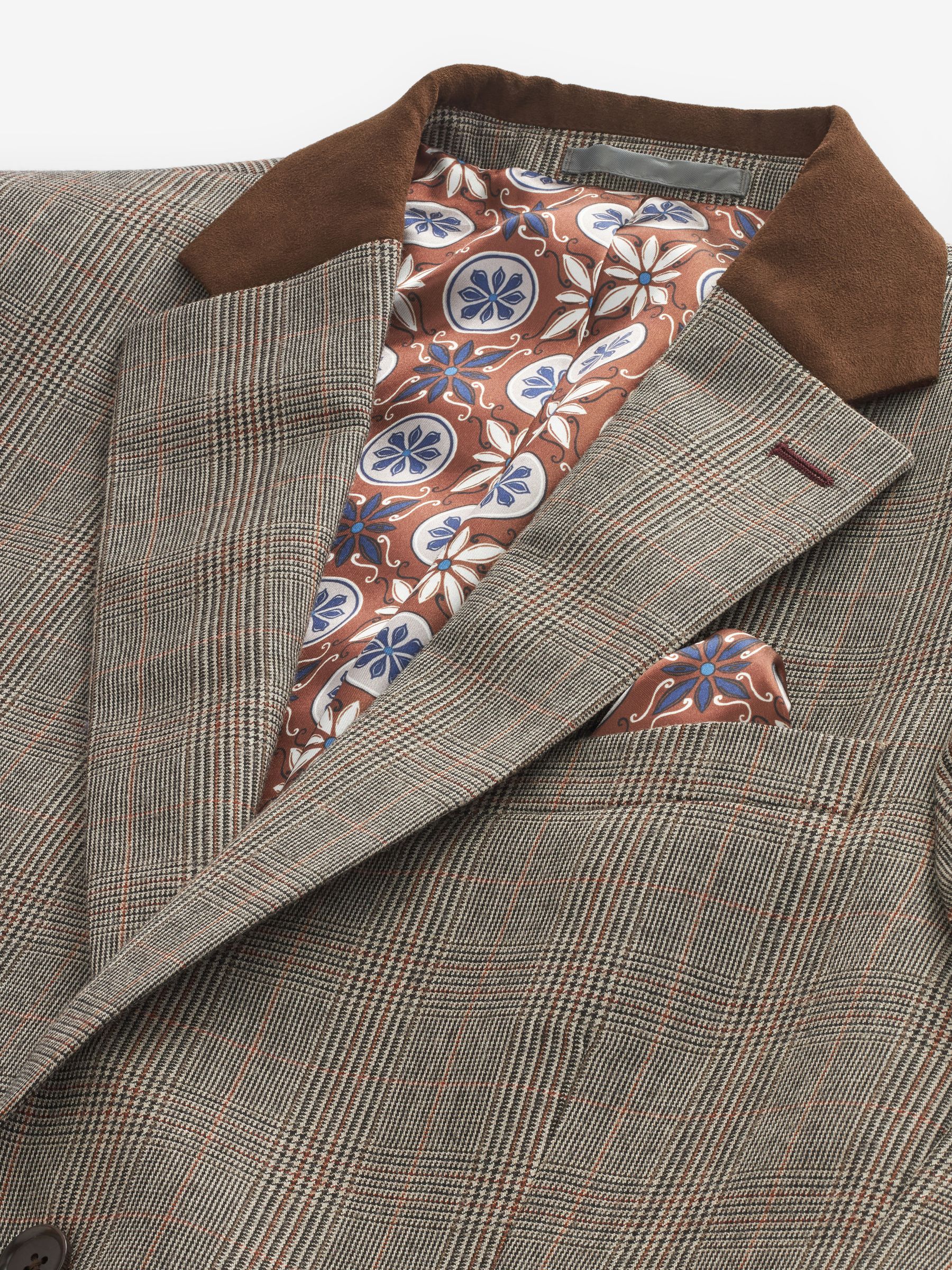 Buy Brown Signature Alfred Italian Wool Suit Jacket from the Next UK ...