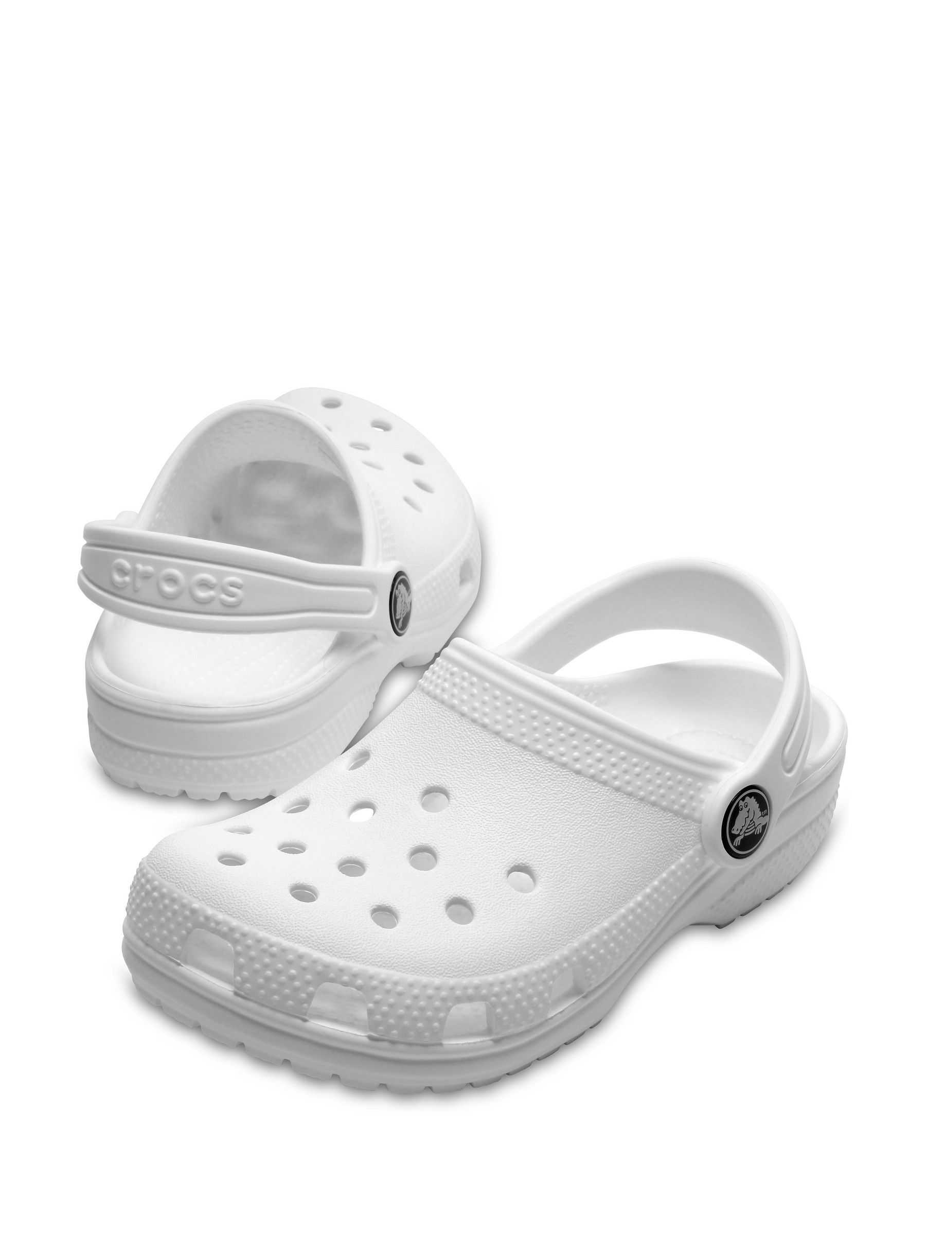 Buy Crocs White Kids Unisex Classic Clogs from the Next UK online shop