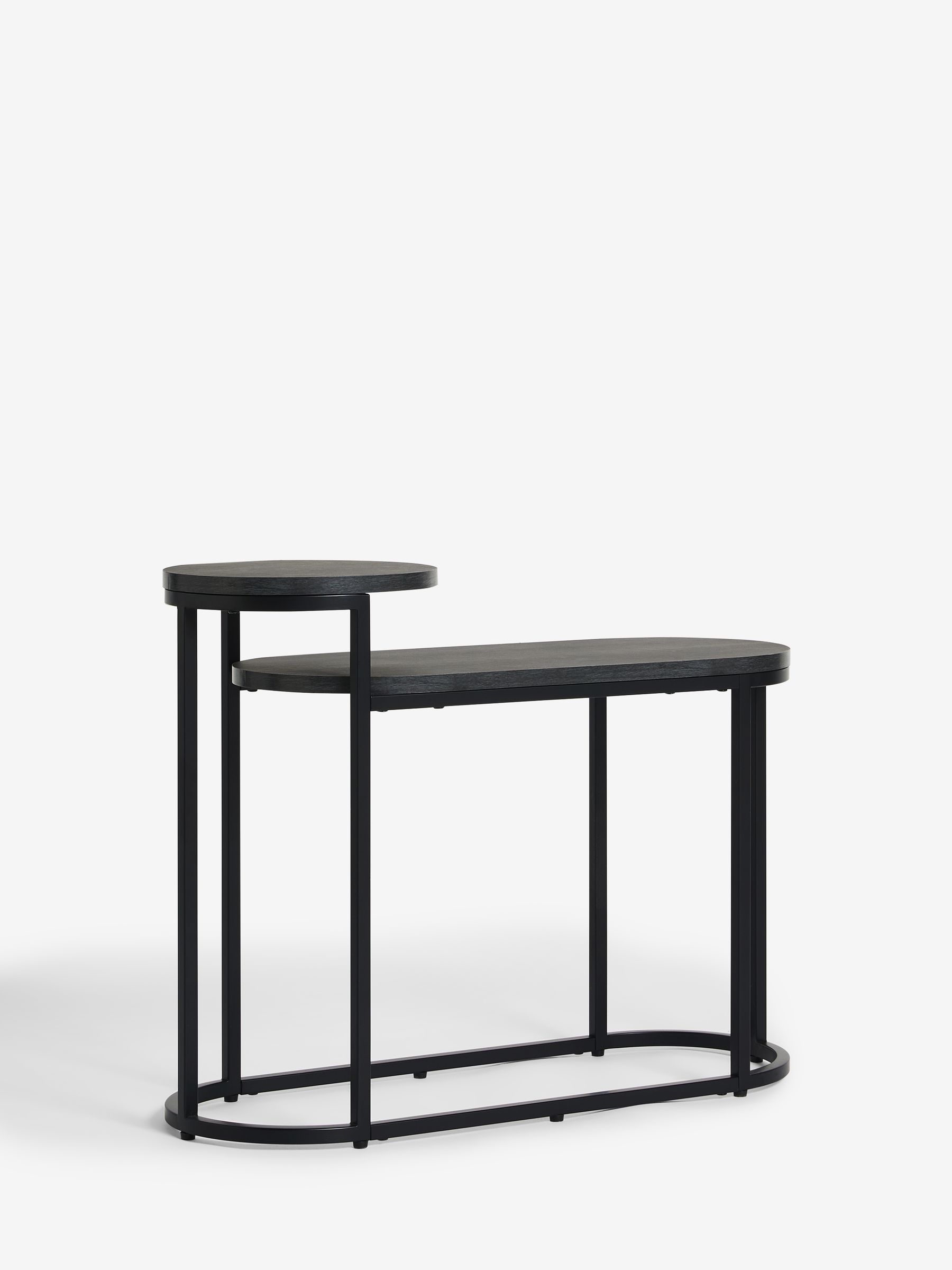 Buy Black Bronx Oak Effect Side Table from the Next UK online shop