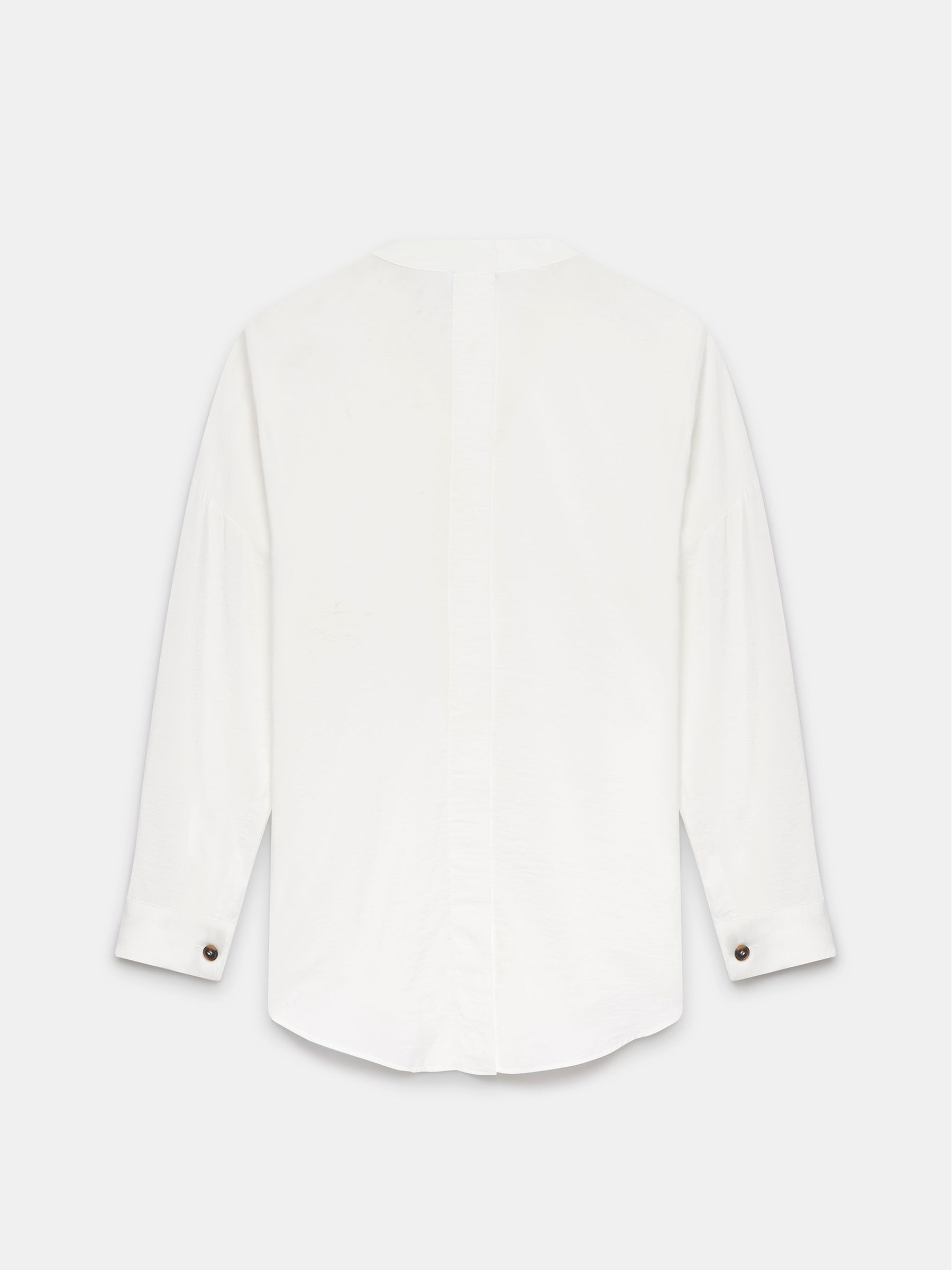 Buy Mint Velvet White Oversized Longline Shirt from the Next UK online shop