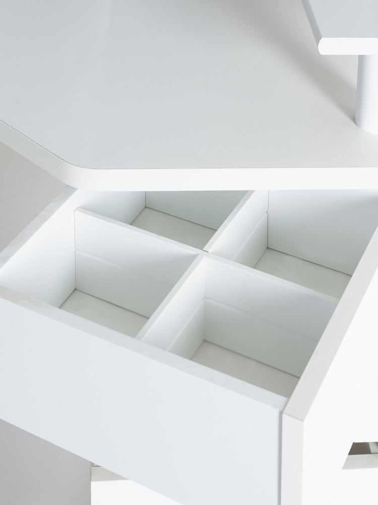 corner vanity table uk