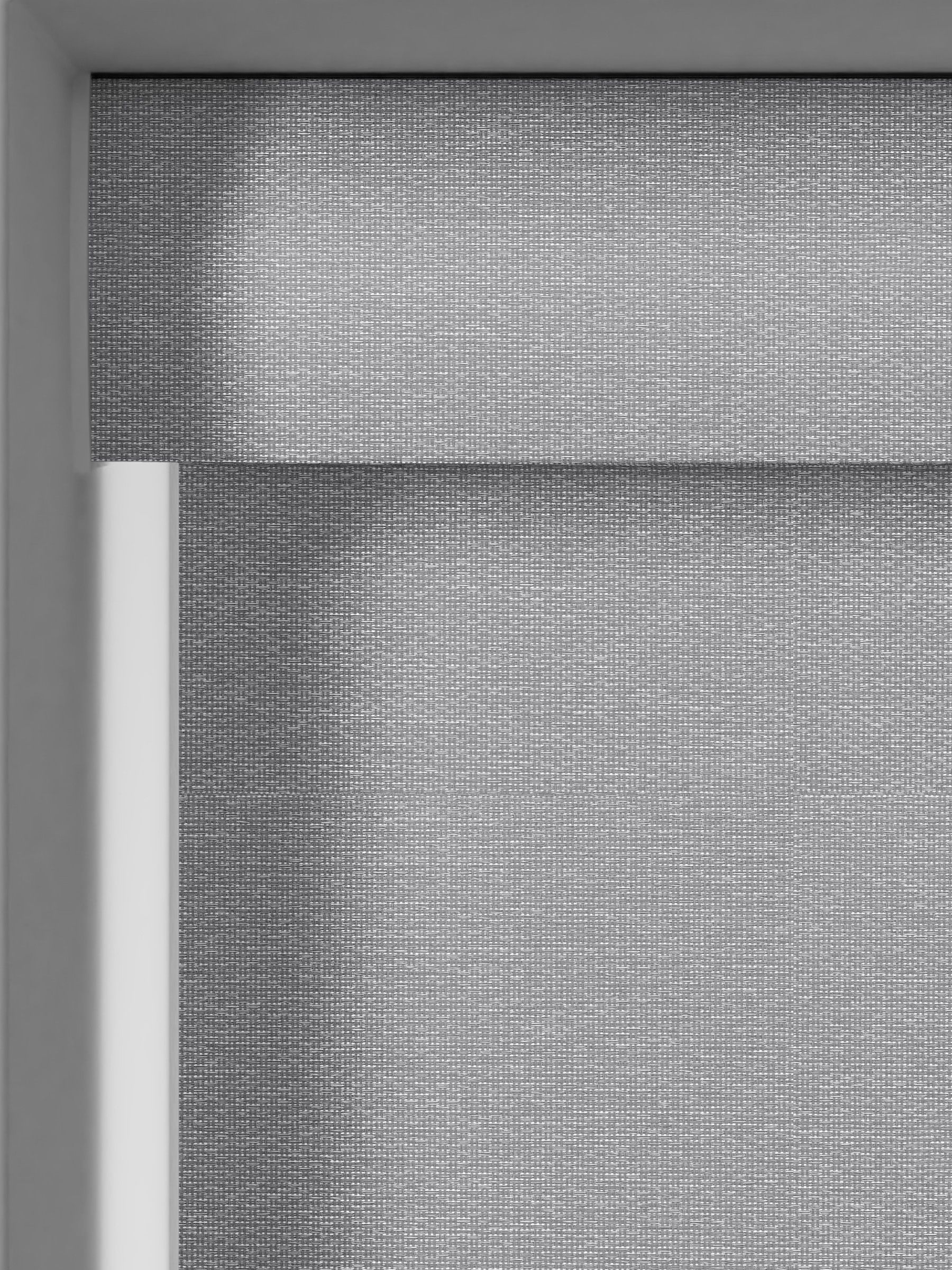 Buy Steel Grey Lowry Made to Measure Blackout Roller Blind from the ...