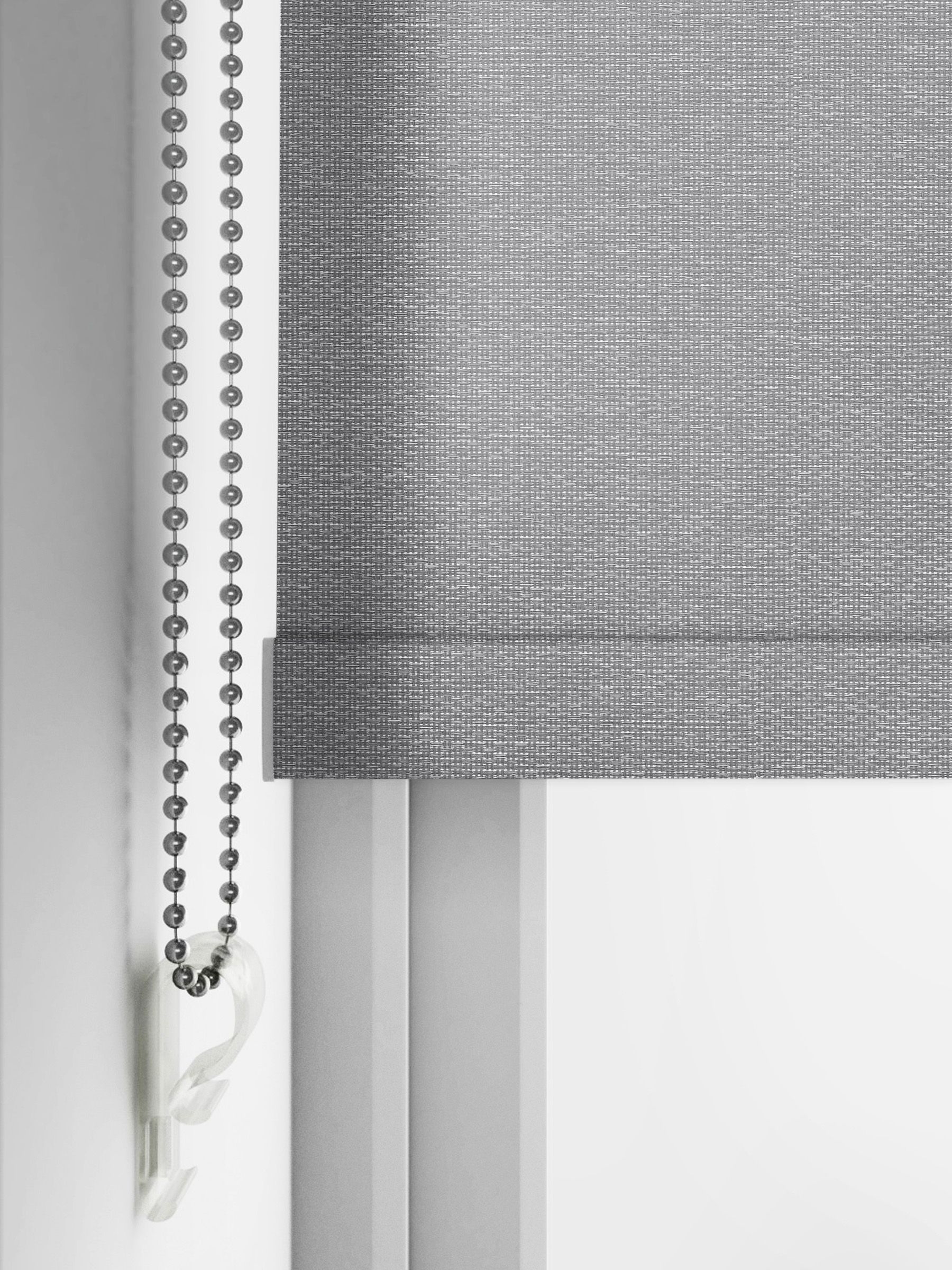 Buy Steel Grey Lowry Made to Measure Blackout Roller Blind from the ...