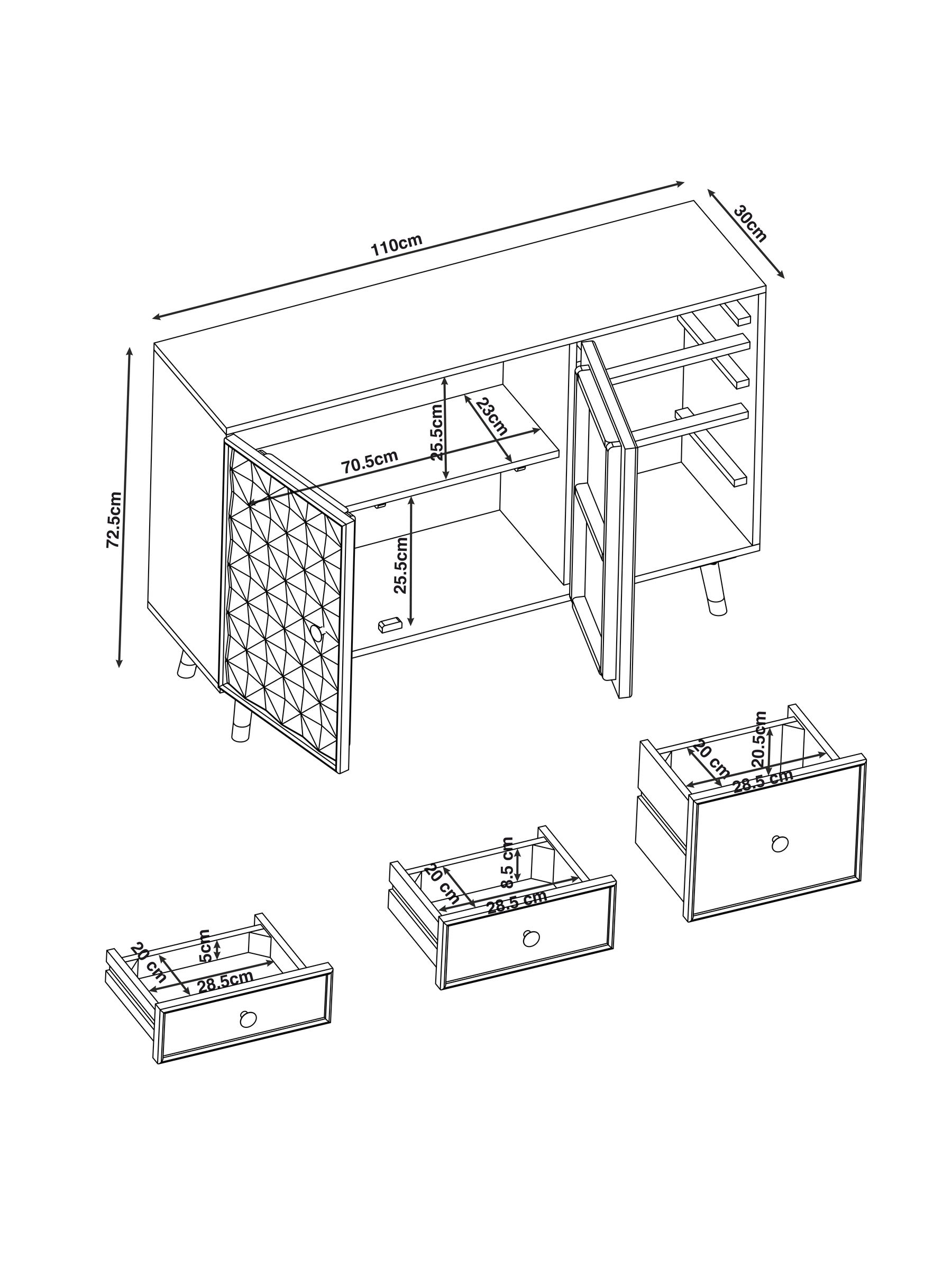 Buy Dark Lloyd Mango Wood Slim Sideboard from the Next UK online shop
