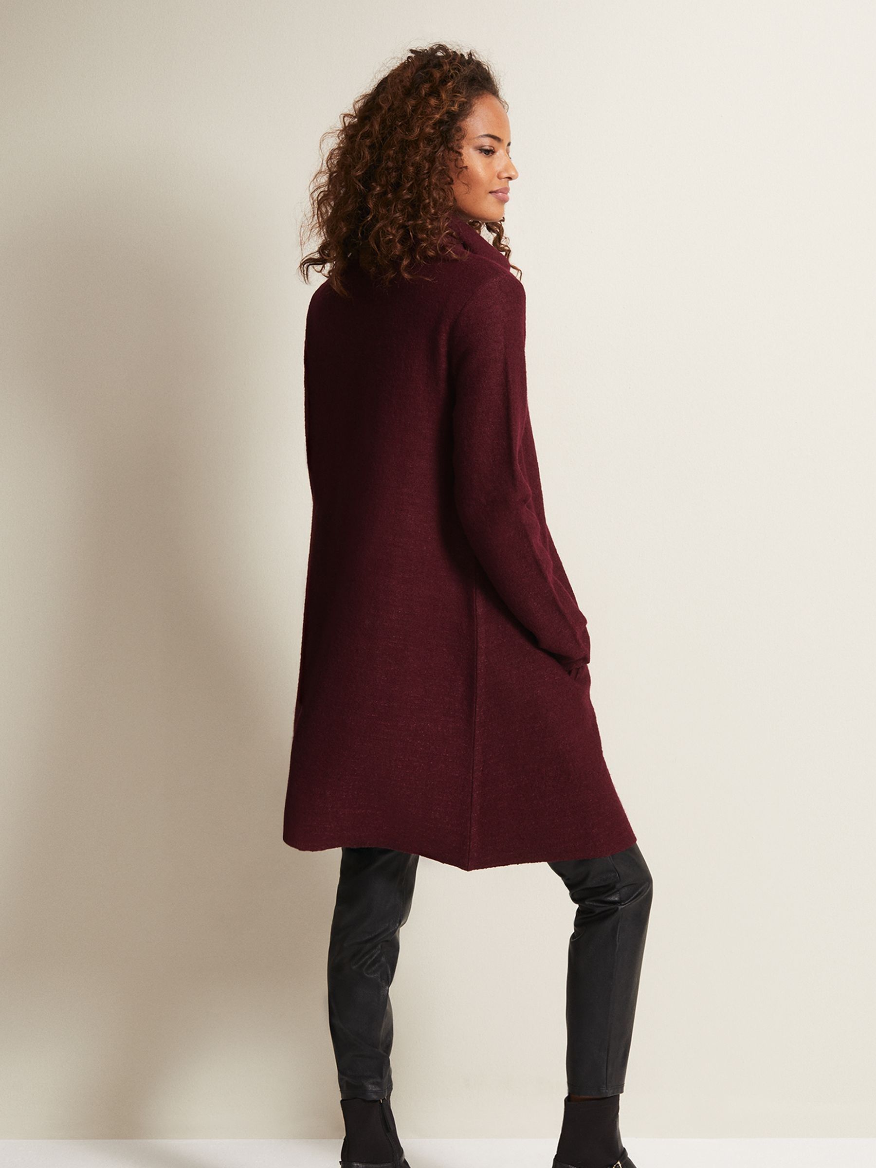 Buy Phase Eight Red Knit Bellona Coat from the Next UK online shop