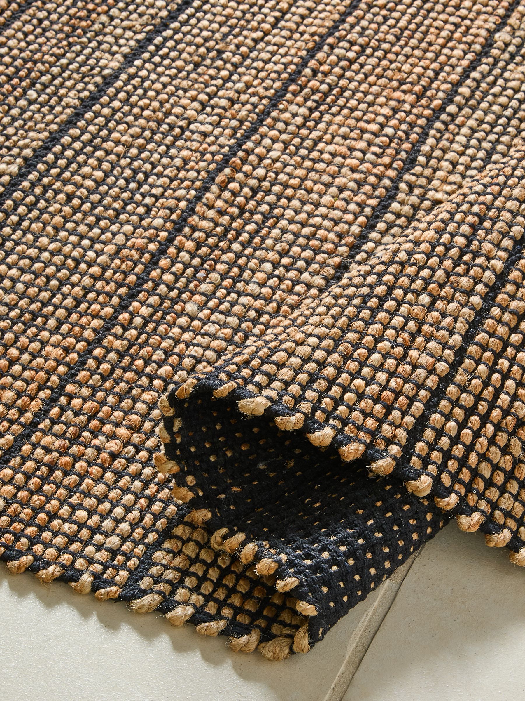 Buy MADE.COM Black Hurley Woven Jute Rug from the Next UK online shop