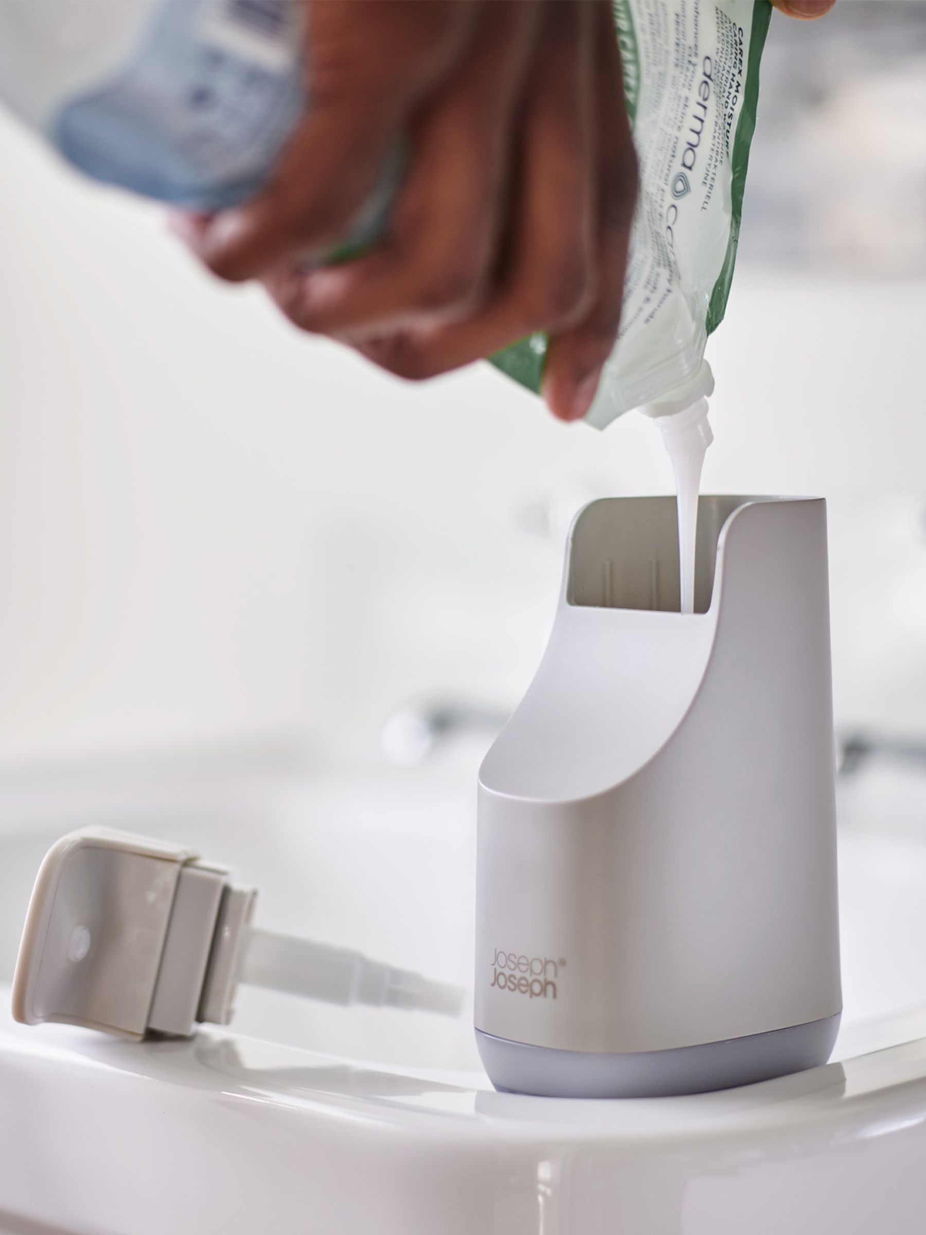 Buy Joseph Joseph Ecru Slim Compact Soap Pump from the Next UK online shop