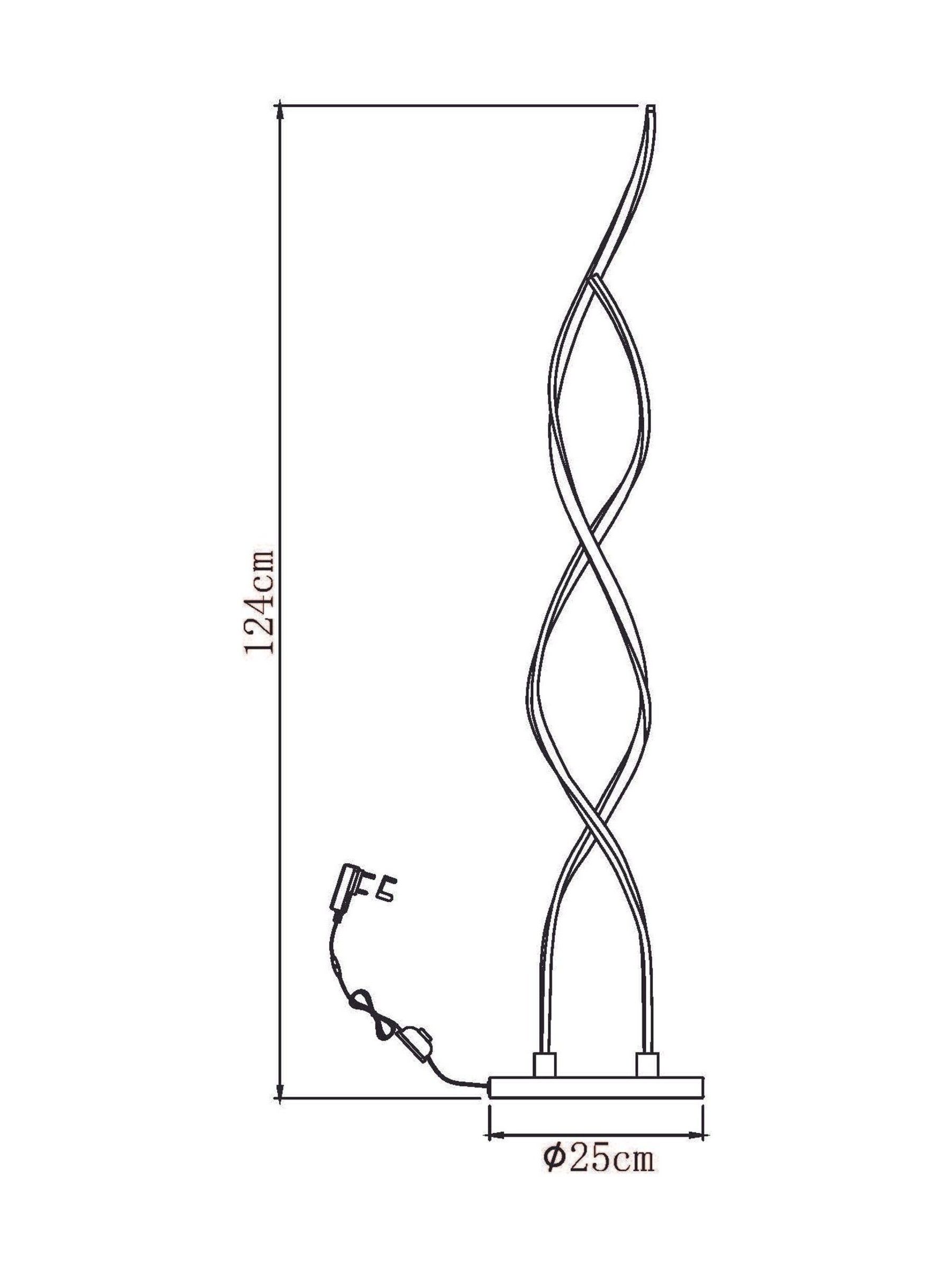 Buy Black Callie LED Floor Lamp from the Next UK online shop