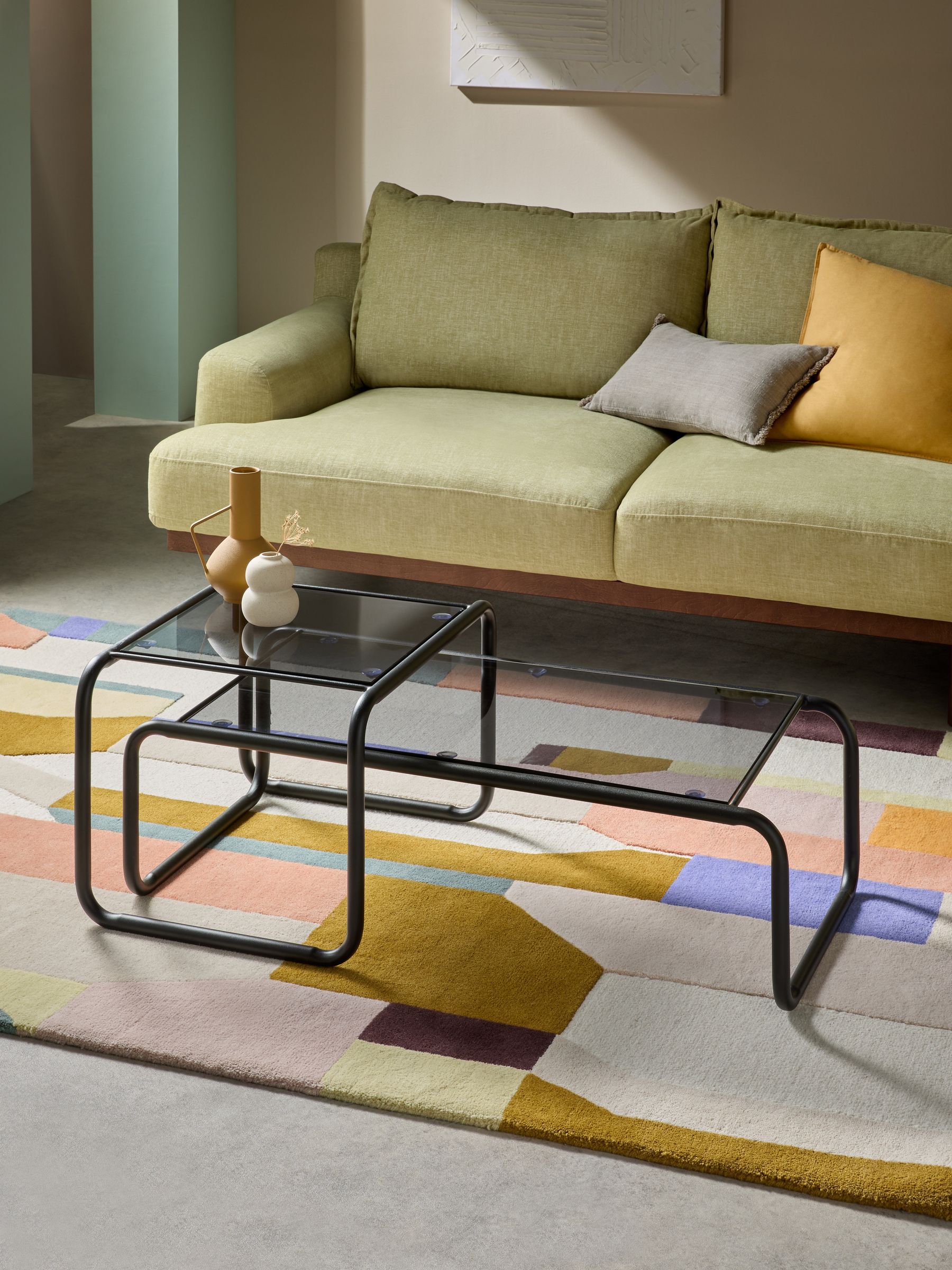 Buy MADE.COM Black Dunston Nesting Coffee Nest from the Next UK online shop