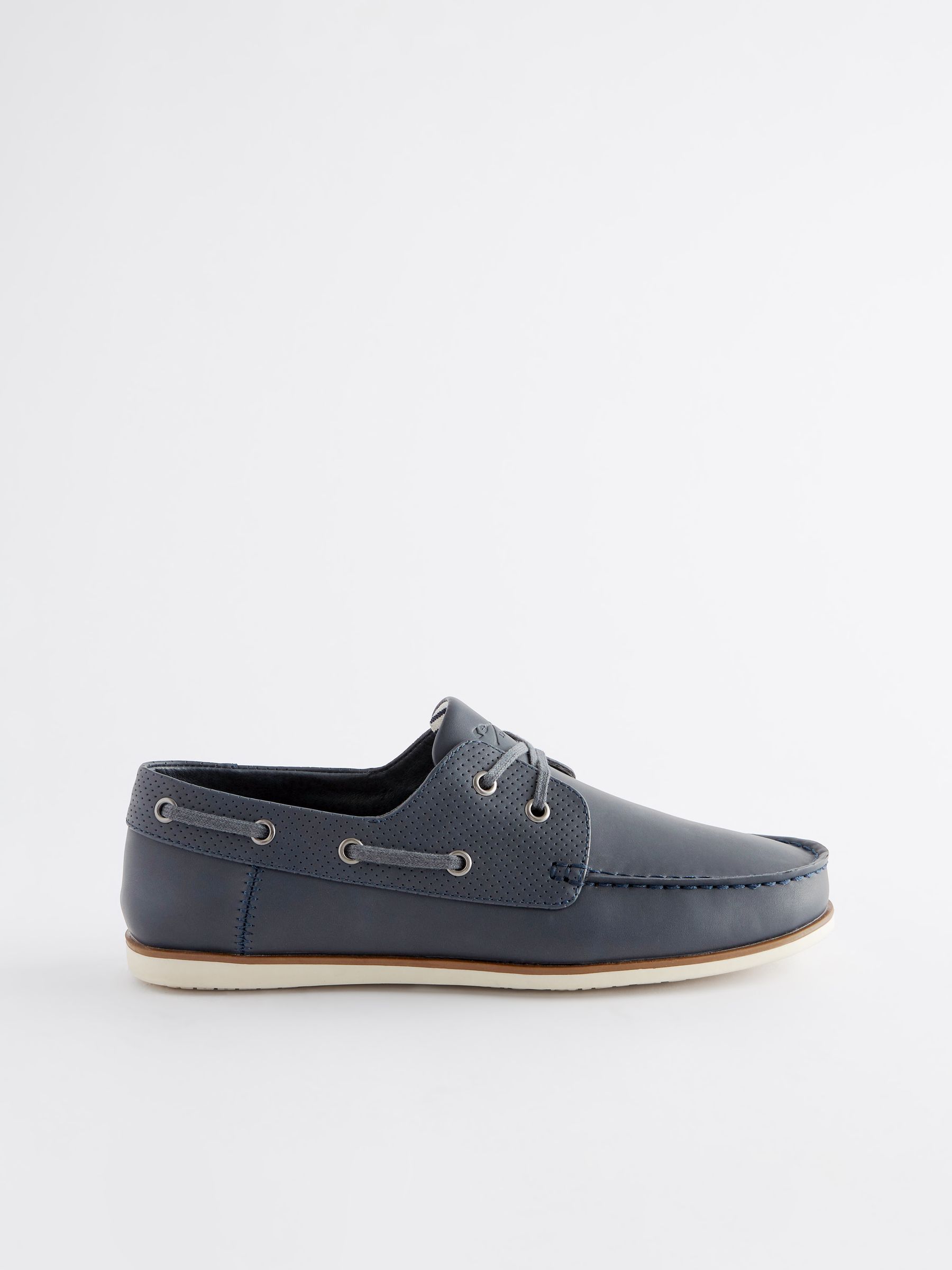 Buy Navy Blue Boat Shoes from the Next UK online shop
