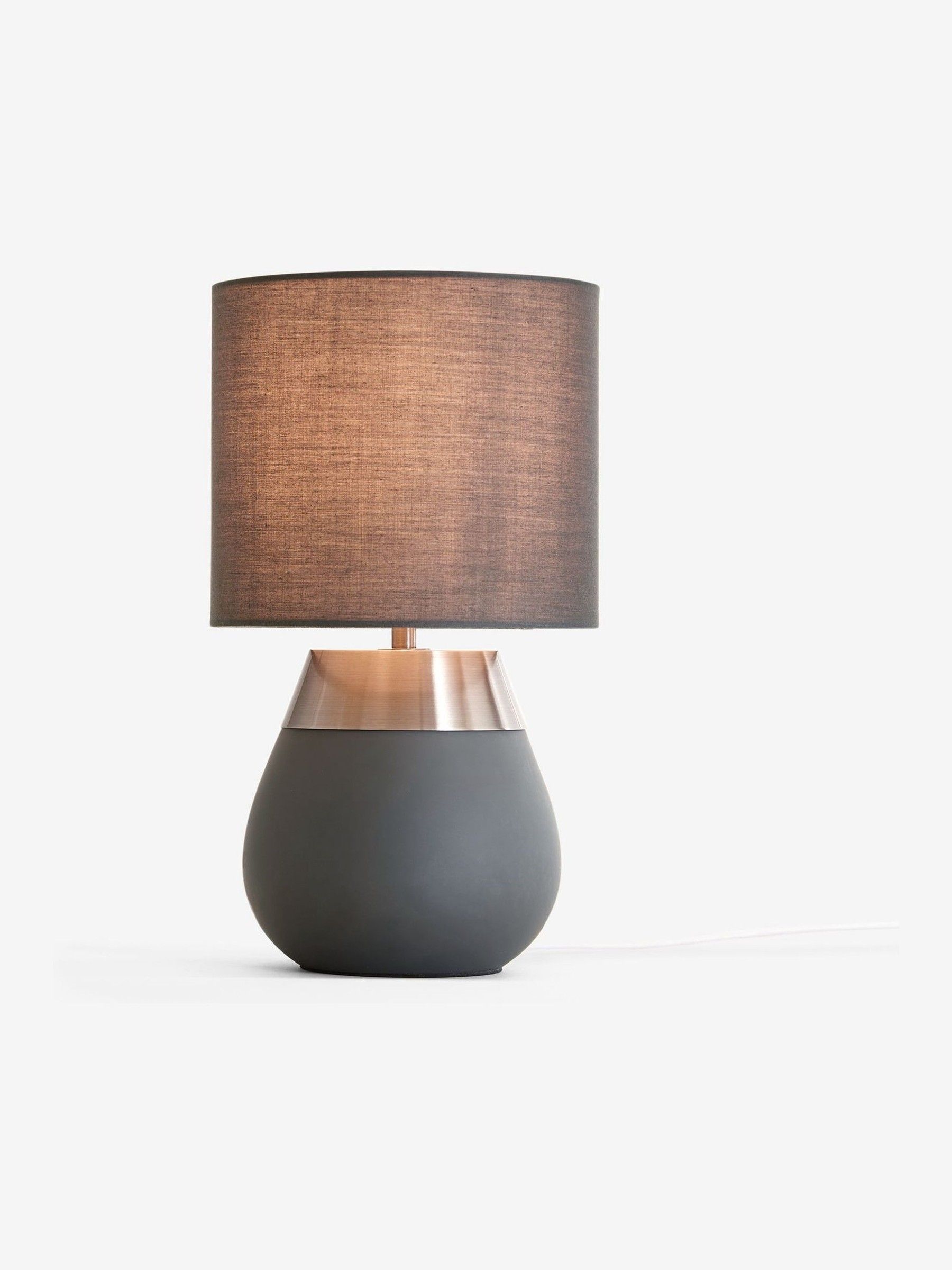 Buy Charcoal Grey Kit Table Lamp from the Next UK online shop