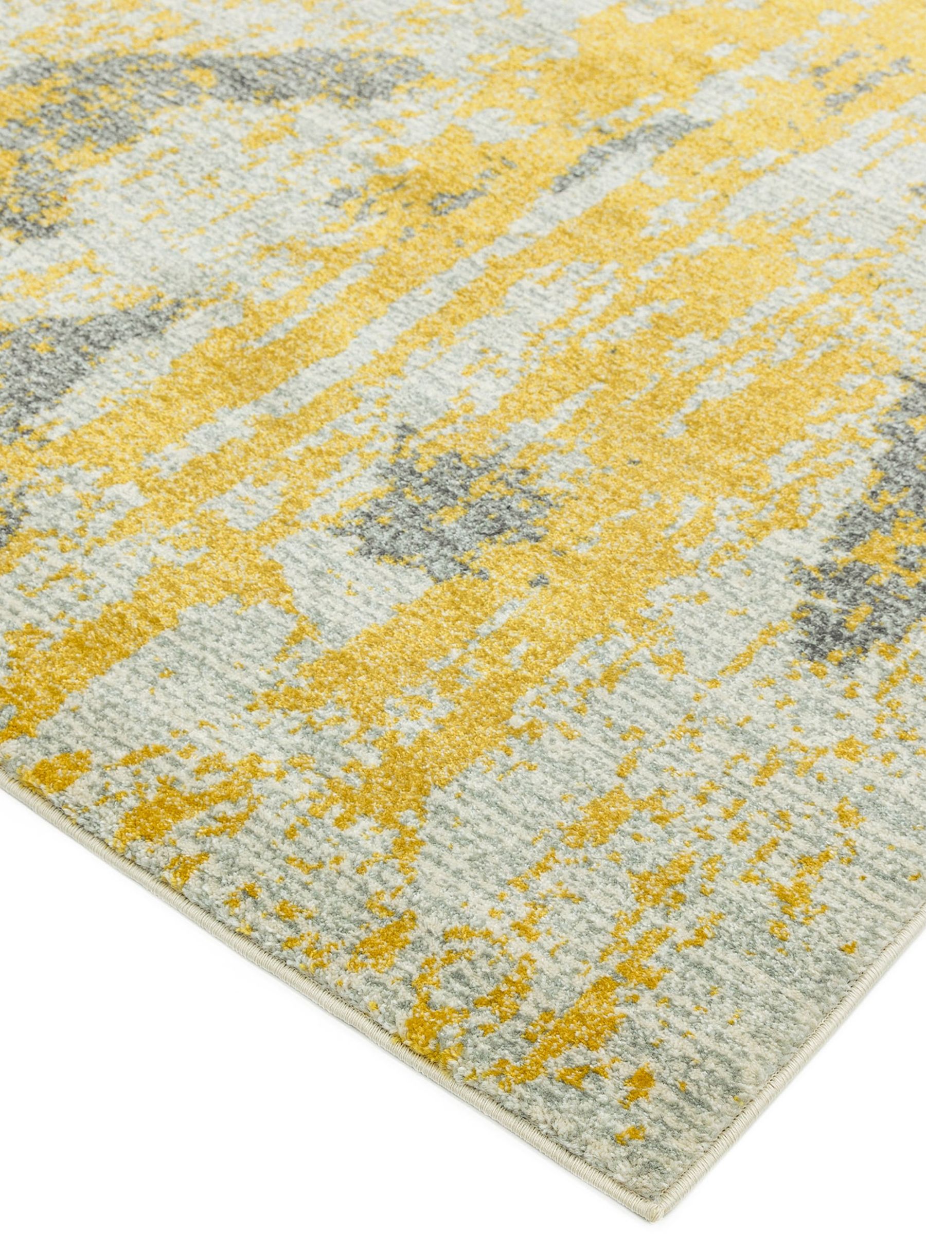 Buy Asiatic Rugs Ochre Yellow Nova Painterly Rug from the Next UK ...