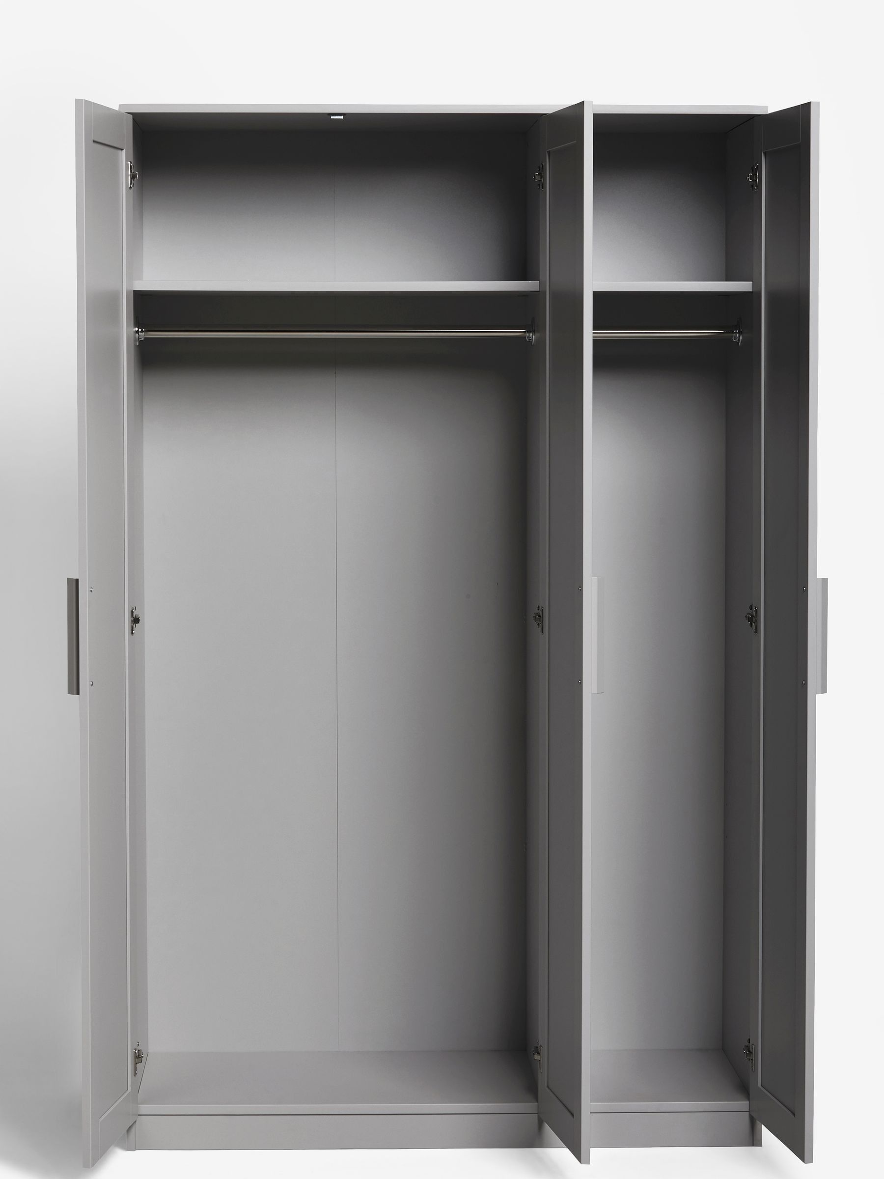 Buy Grey Flynn Triple Wardrobe from the Next UK online shop