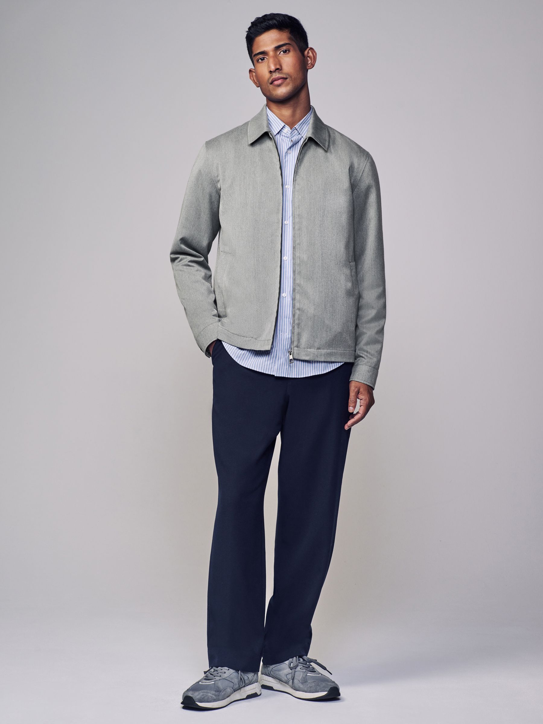 Buy Grey Smart Shacket from the Next UK online shop