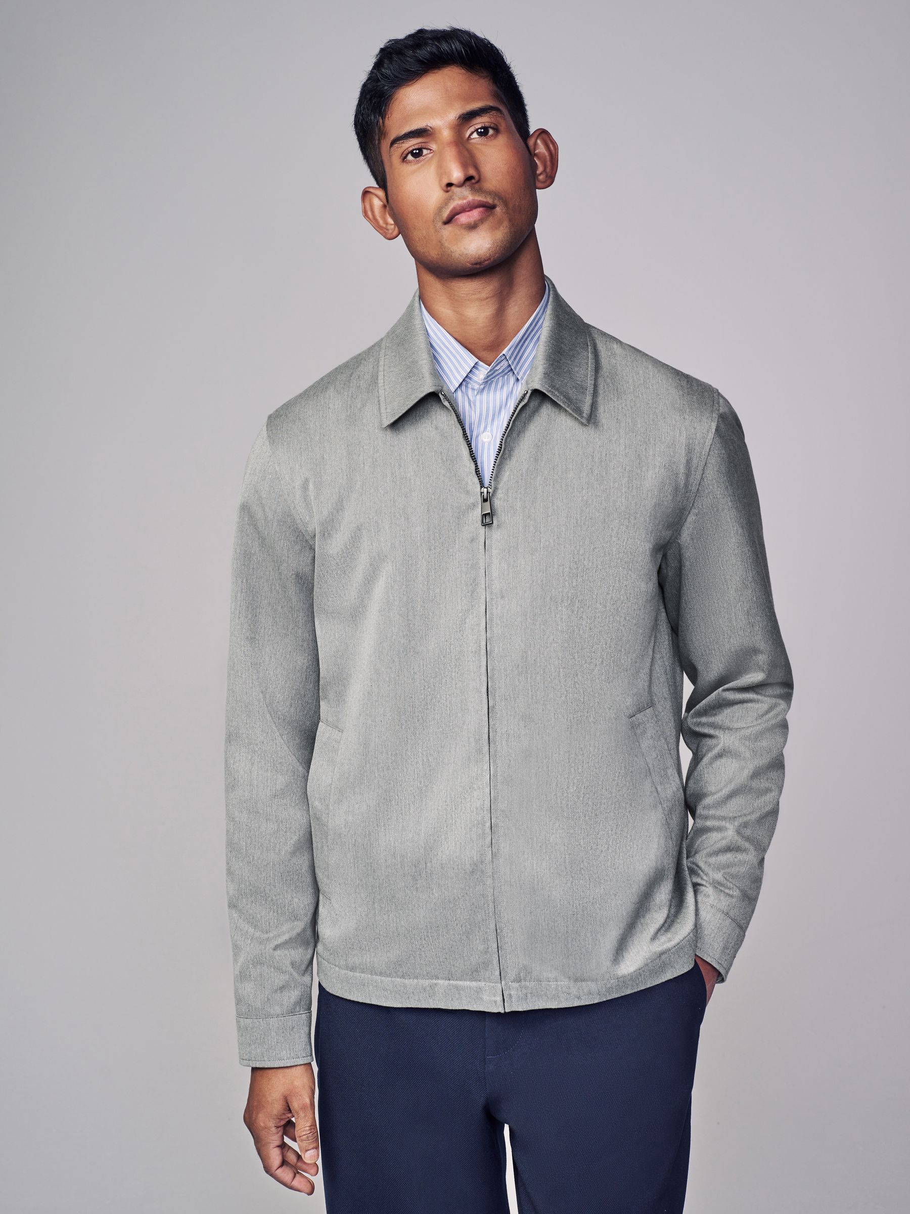 Buy Grey Smart Shacket from the Next UK online shop