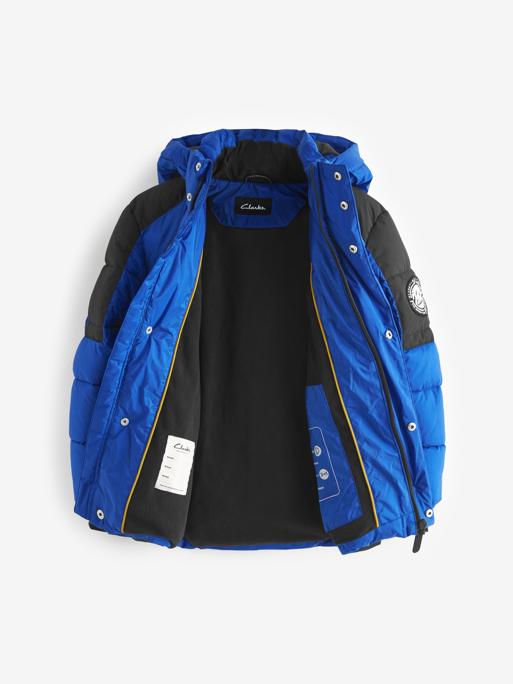 Buy Clarks Blue Short Padded Coat from the Next UK online shop