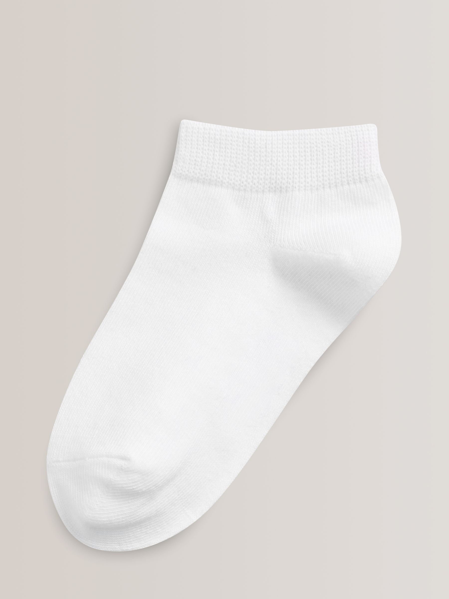 Buy White 5 Pack Cotton Rich Trainer Socks from Next Australia