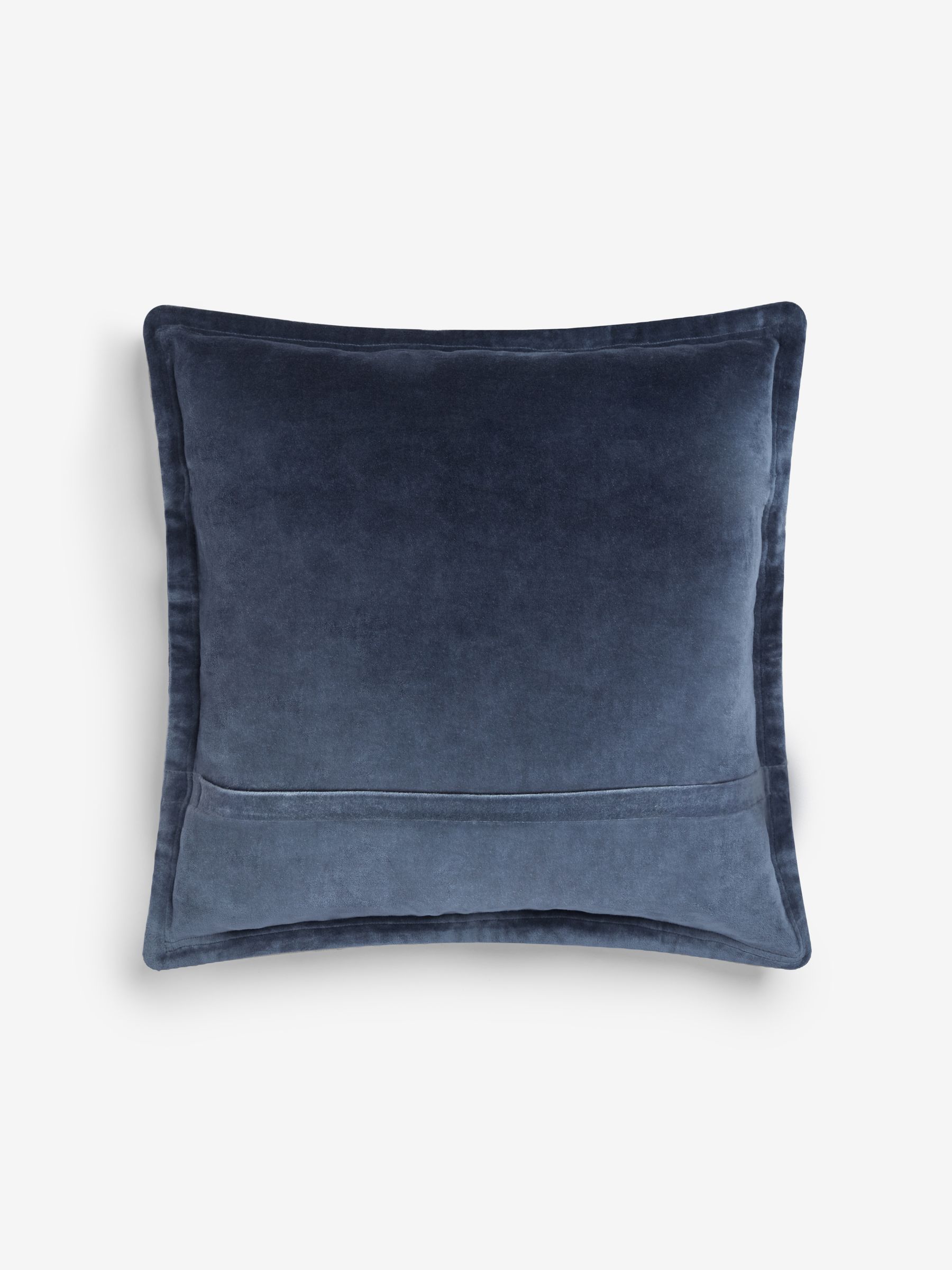Buy French Connection Navy Blue Washed Velvet Cushion from the Next UK ...