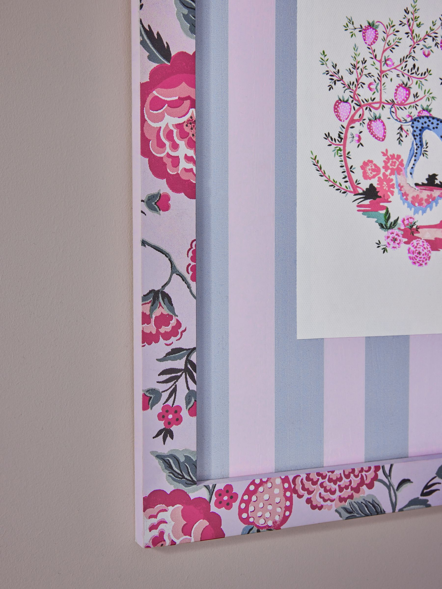 Buy Cath Kidston Blue/Pink Floral Wall Art from the Next UK online shop