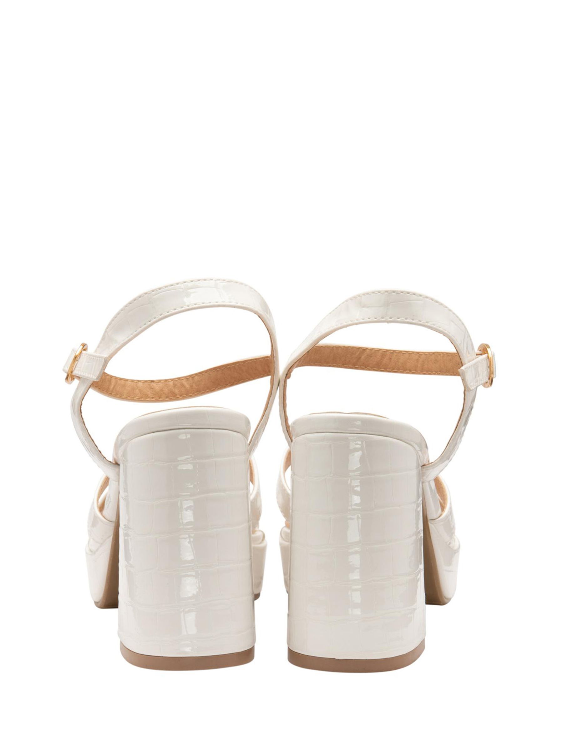 Buy Ravel White Cross Strap Open Toe Platform Sandals From The Next UK Buy Ravel White Cross Strap Open Toe Platform Sandals From The Next UK