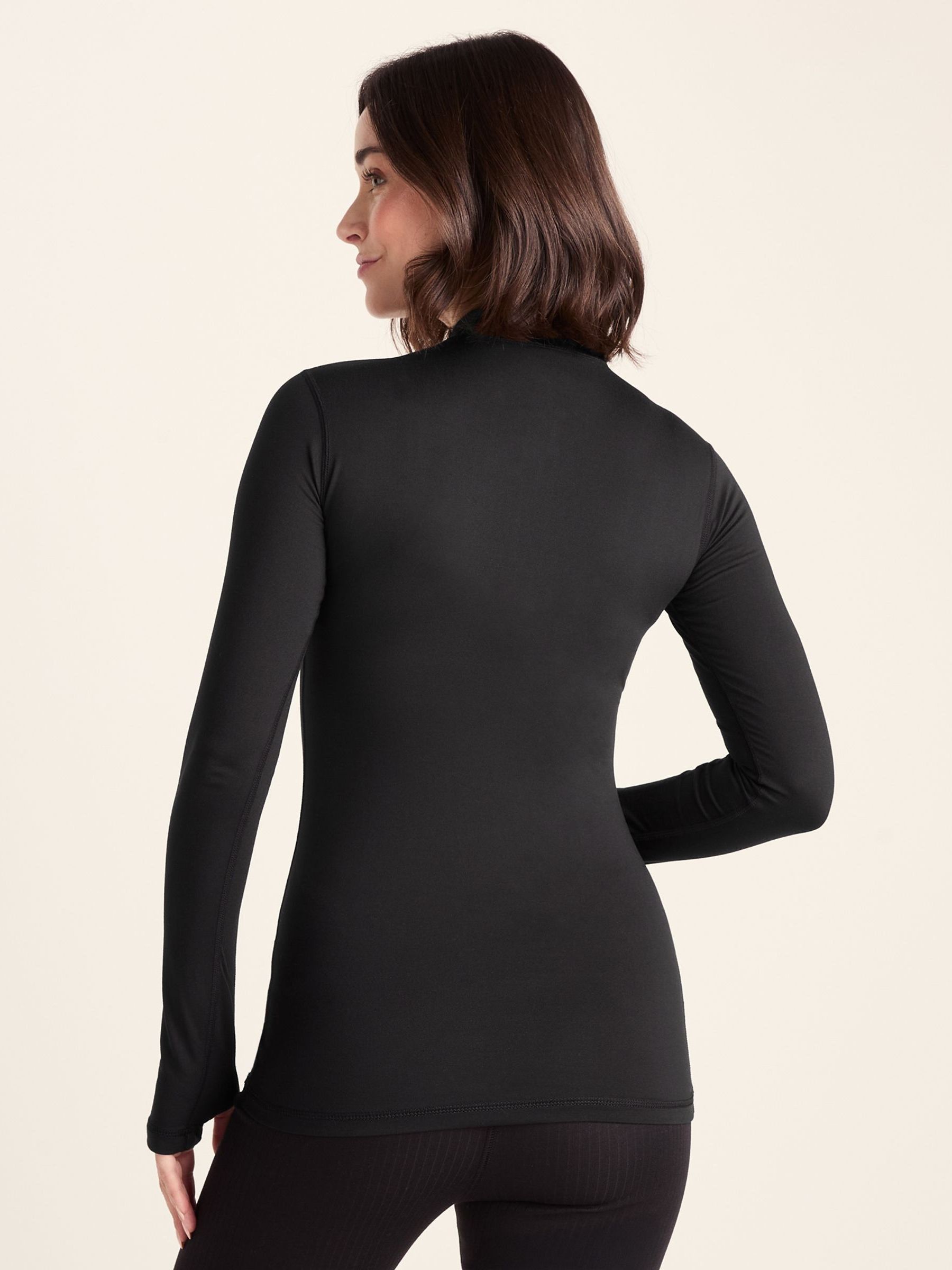 Buy Tog 24 Black Snowdon Thermal Roll Neck Base Layer from the Next UK ...