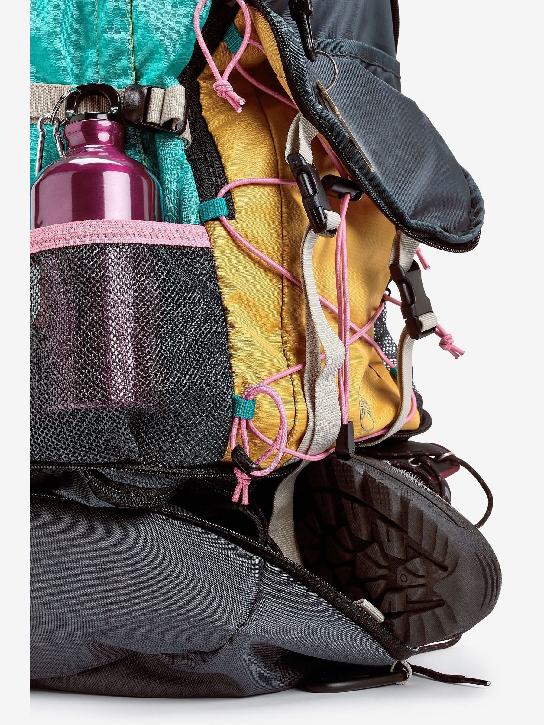 Buy Orange Colourblock Next Active Sports 30L Hiking Bag With Waterproof Cover from the Next UK online shop