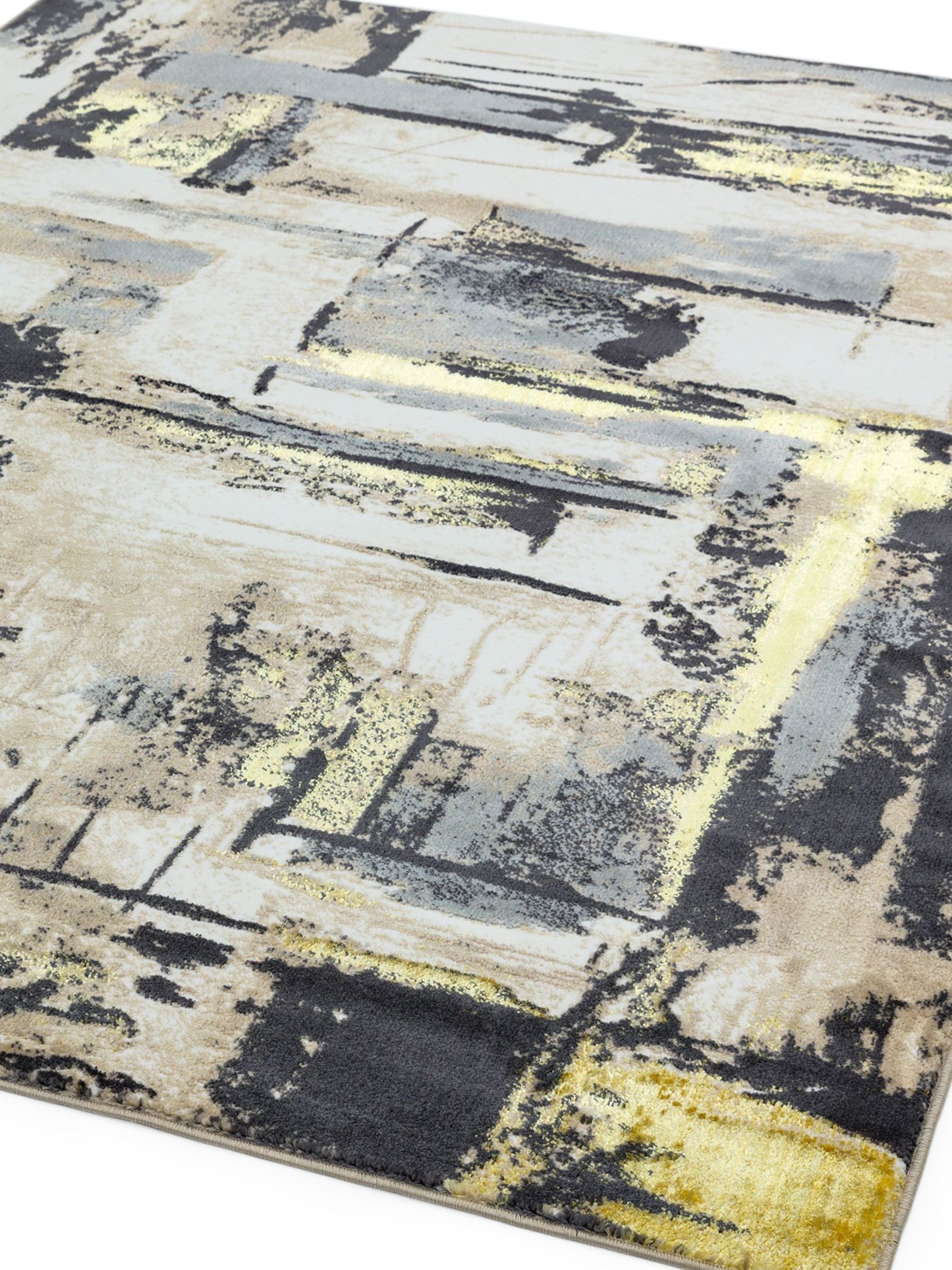 Buy Yellow Orion Rug from the Next UK online shop