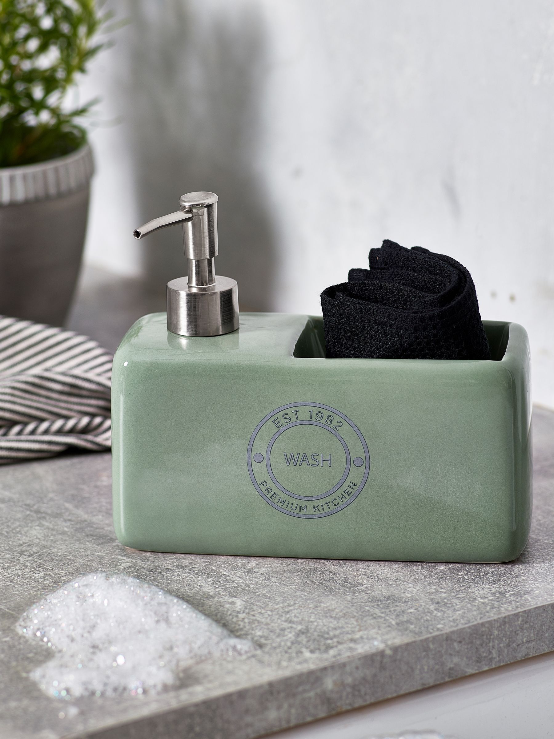 Buy Green Soap Dispenser from the Next UK online shop