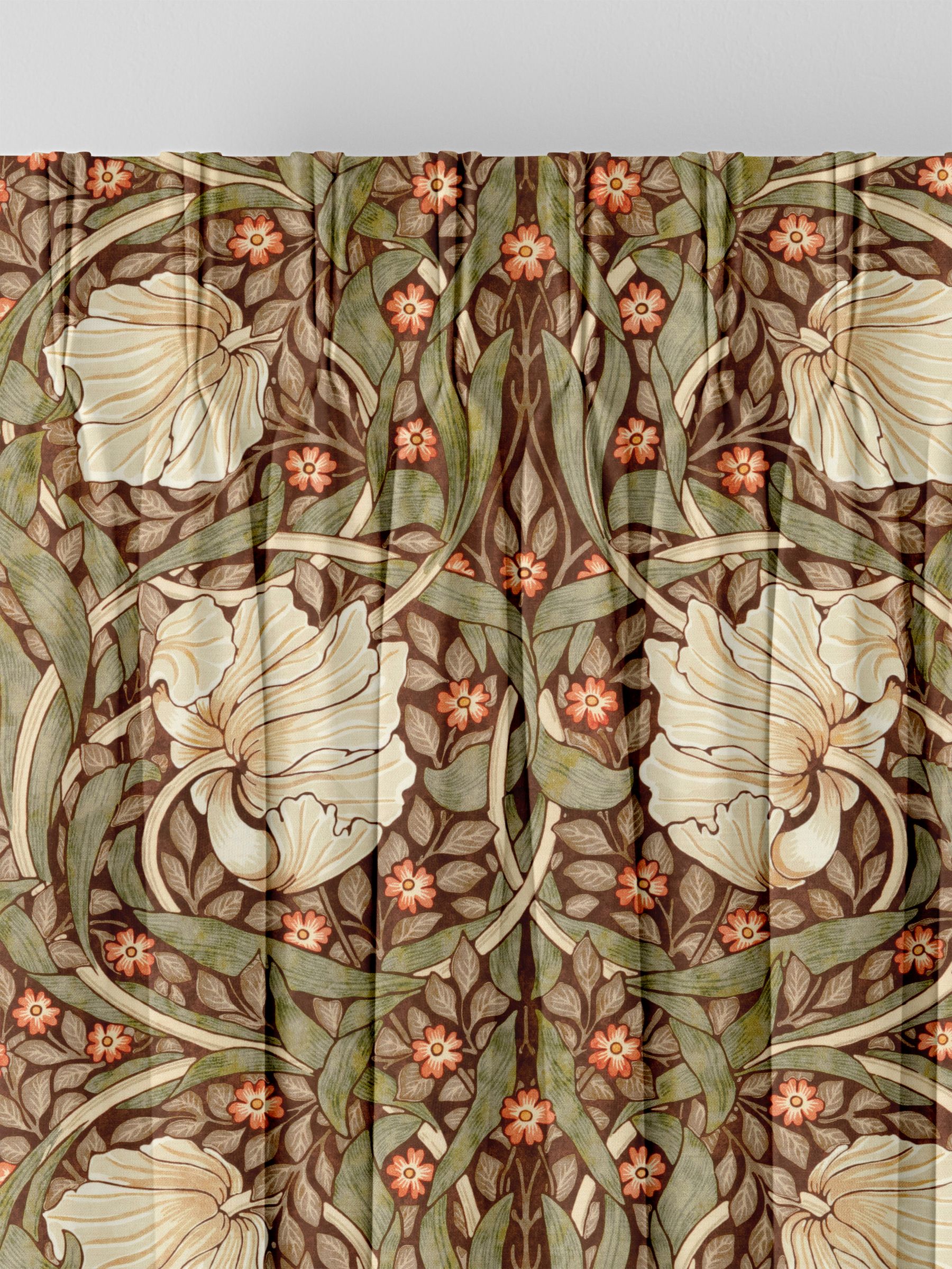 Buy William Morris At Home Green Pimpernel Velvet Made to Measure ...