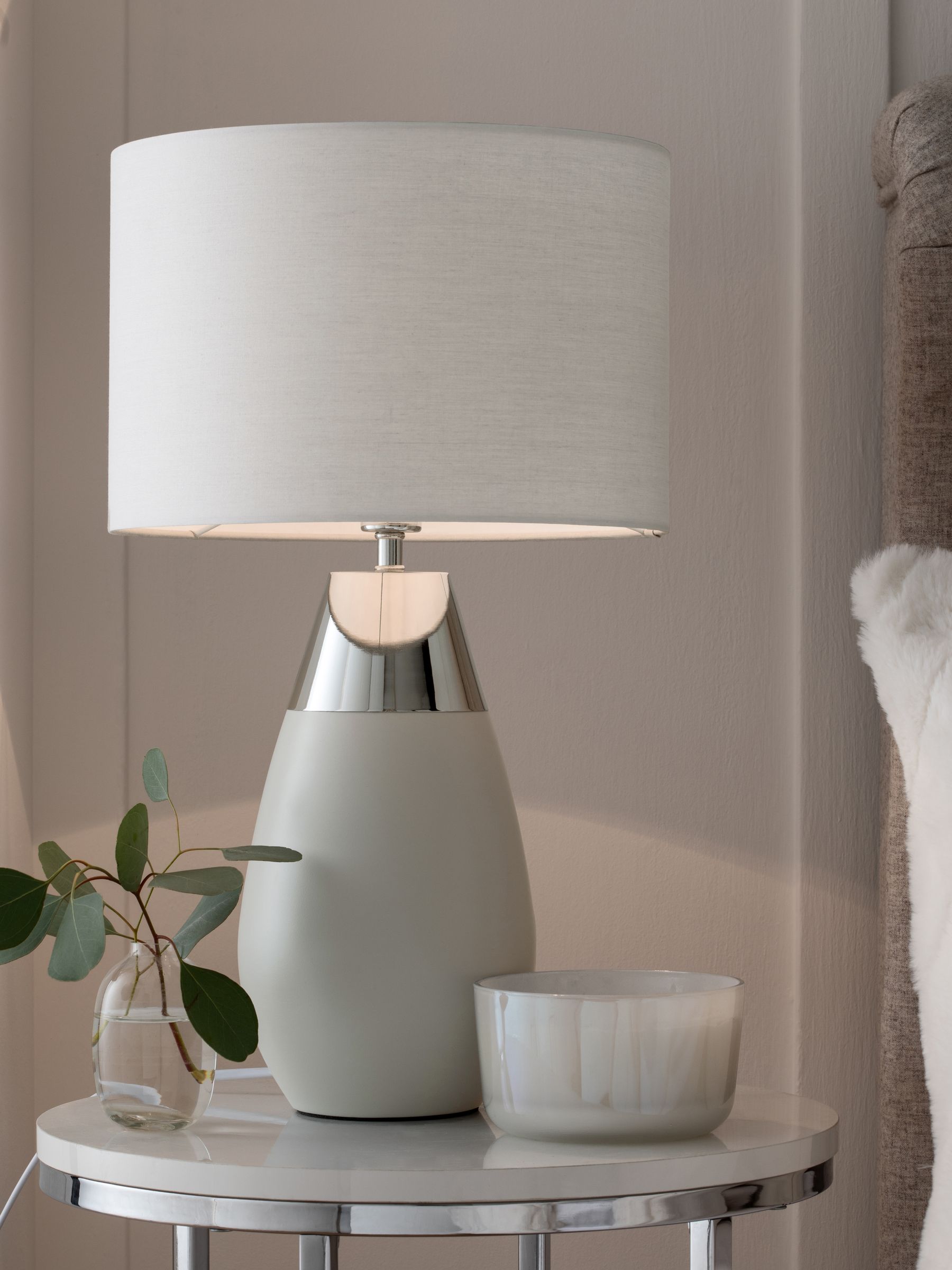 Buy Grey Kit Touch Table Lamp from the Next UK online shop