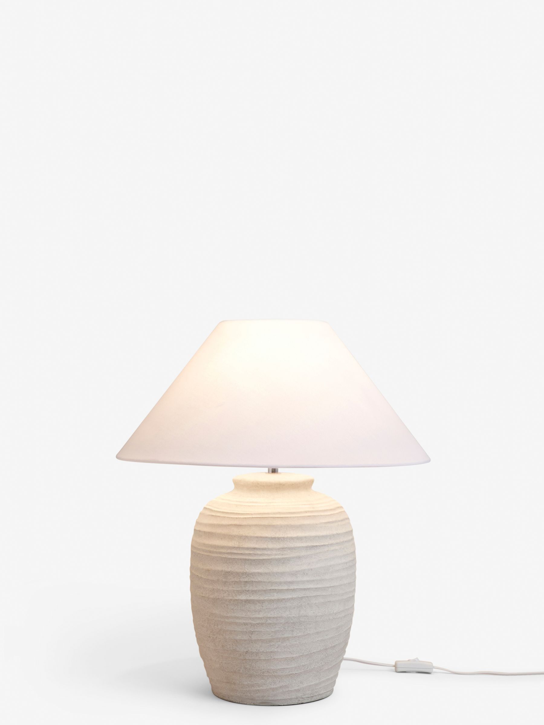 Buy Grey/White Kingham Table Lamp from the Next UK online shop