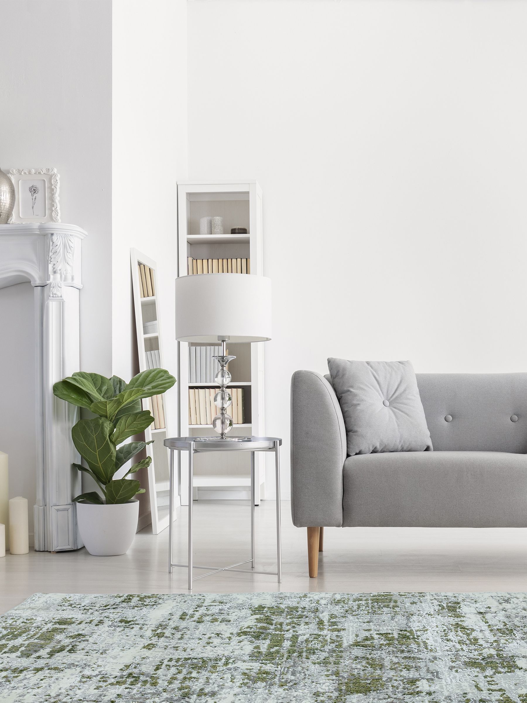 Buy Green Orion Rug from the Next UK online shop