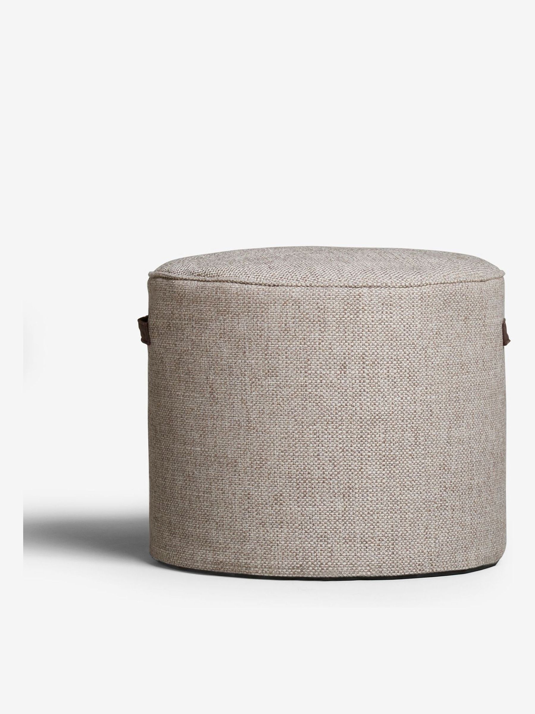 Buy Mid Natural Pouffe With Handles from the Next UK online shop