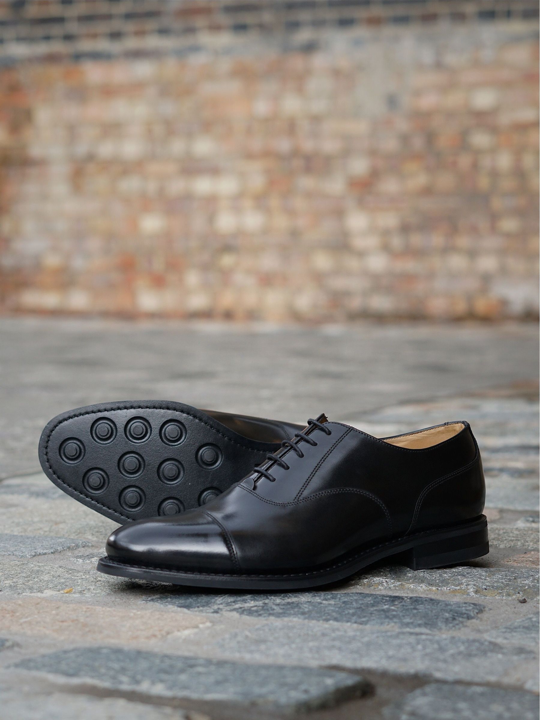 Buy Loake Black 300Brg Oxford Toe Cap Shoes from the Next UK online shop