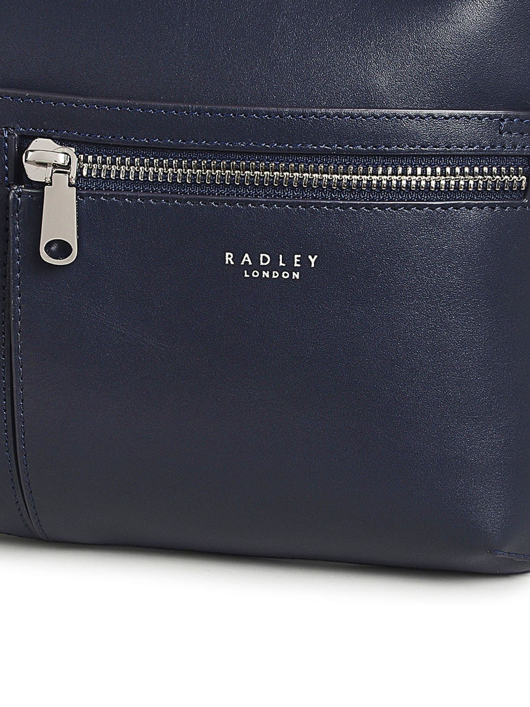 Buy Radley Navy Pockets Icon Zip Top Cross-Body Bag from the Next UK ...