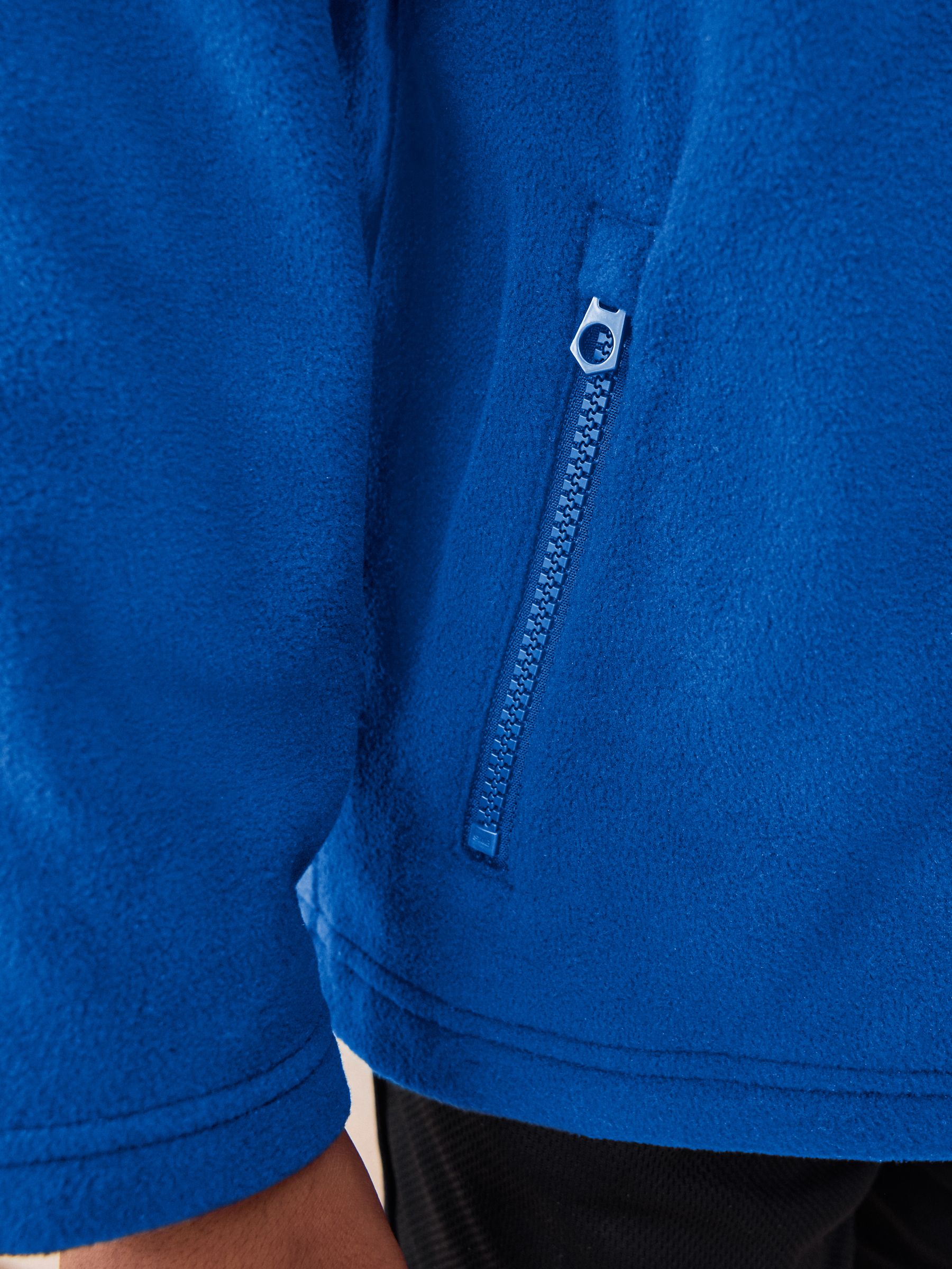 Buy Cobalt Blue Zip-Up Fleece Jacket With Pockets (3-16yrs) from Next ...